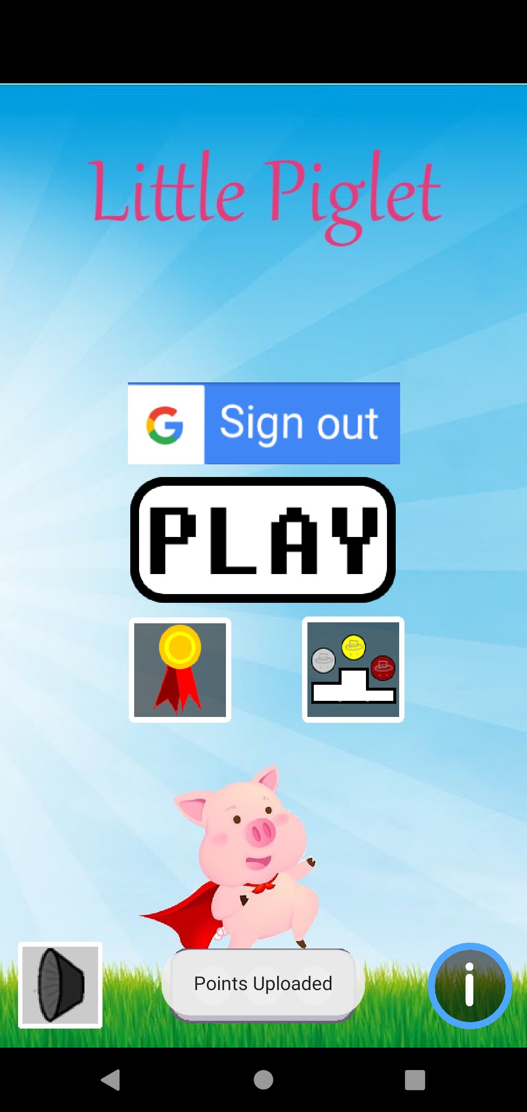 Little Piglet - challenging endless runner game APK do pobrania na Androida
