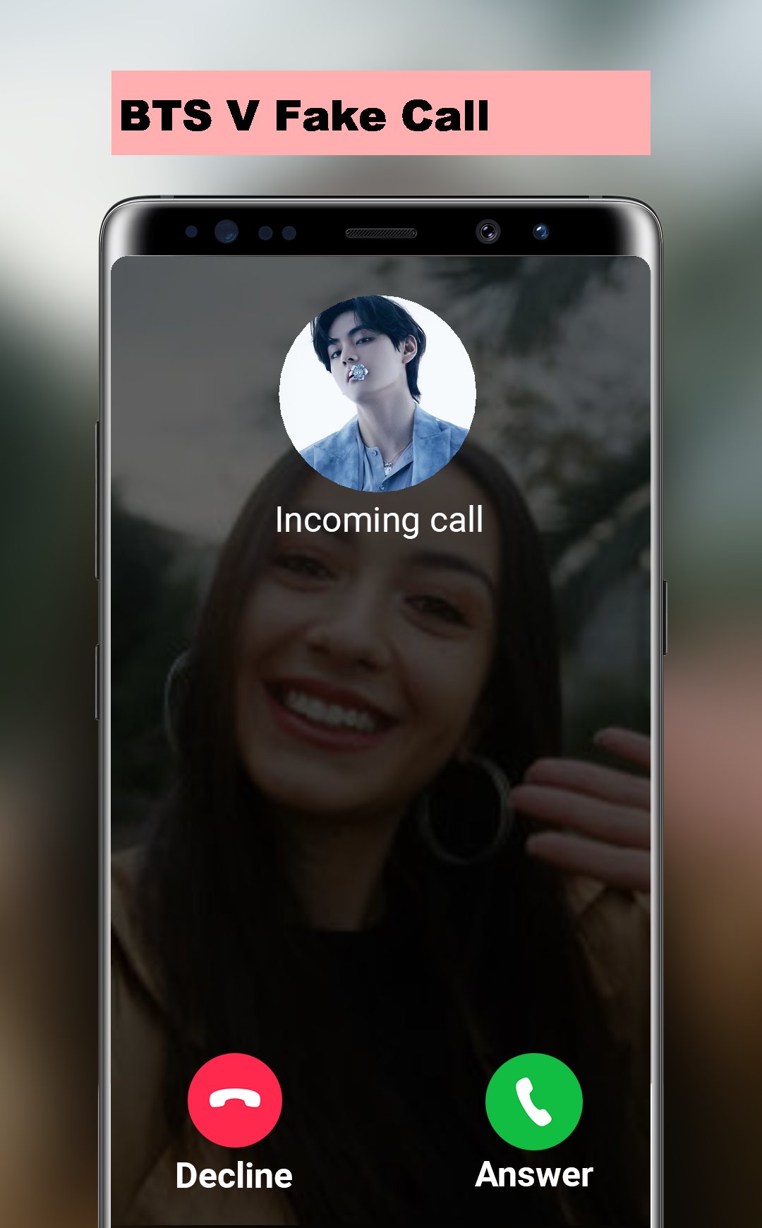 BTS V Fake Call APK for Android Download