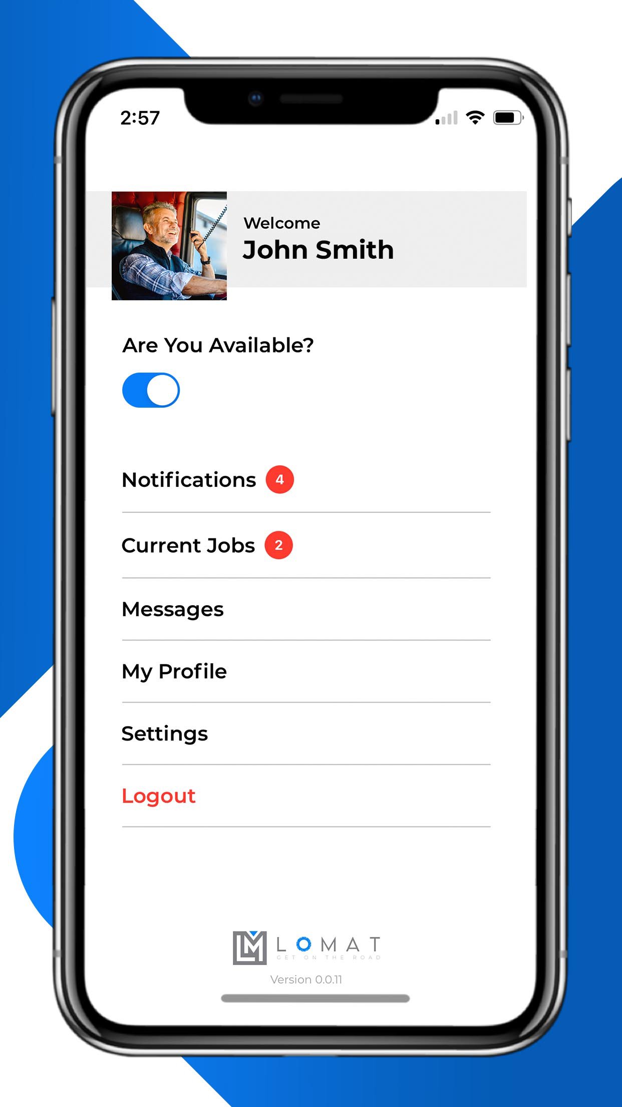 LOMAT Driveshare Network APK للاندرويد تنزيل
