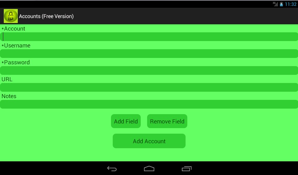 Accounts 安卓APK下载 - 最新版本