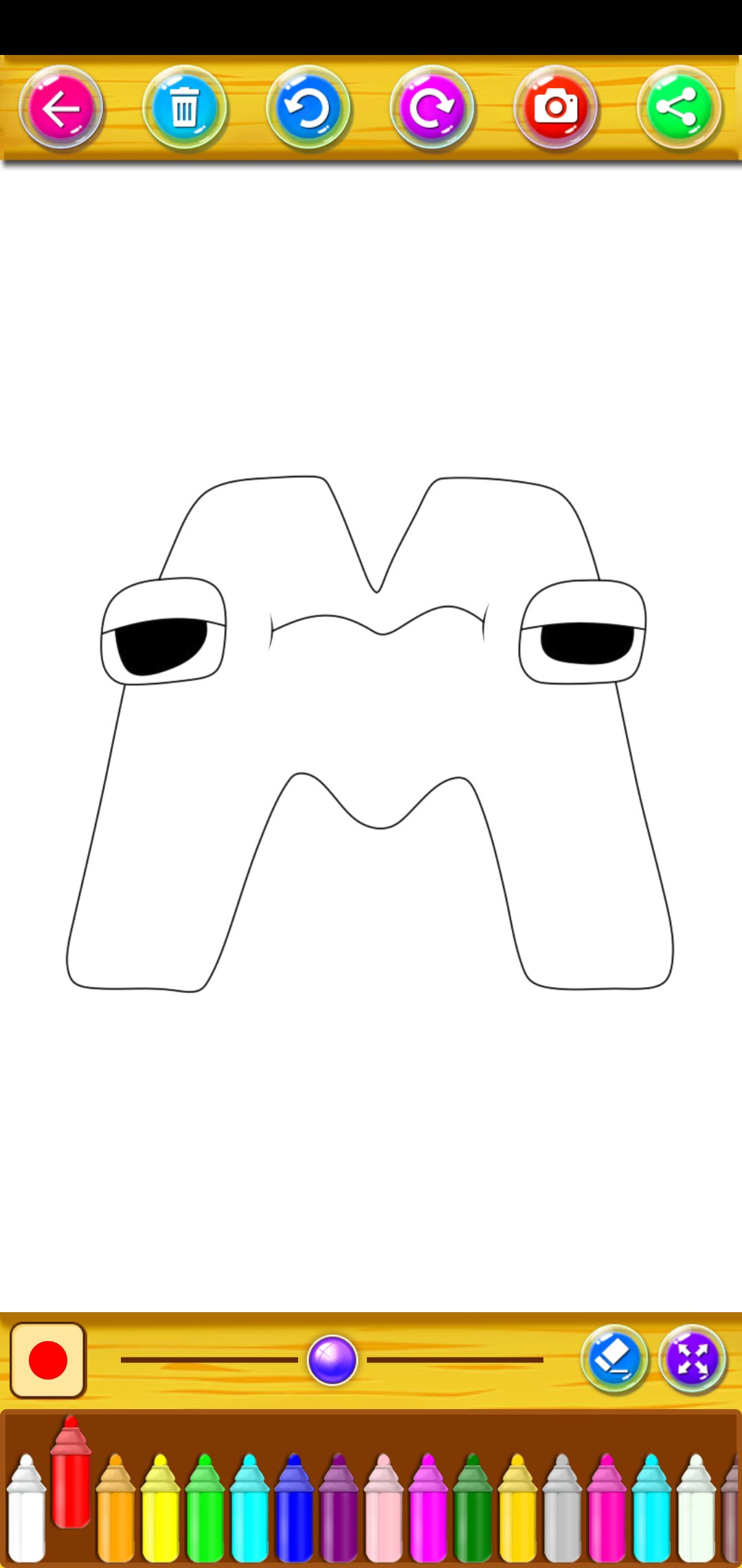 Alphabet Lore coloring pages APK untuk Unduhan Android