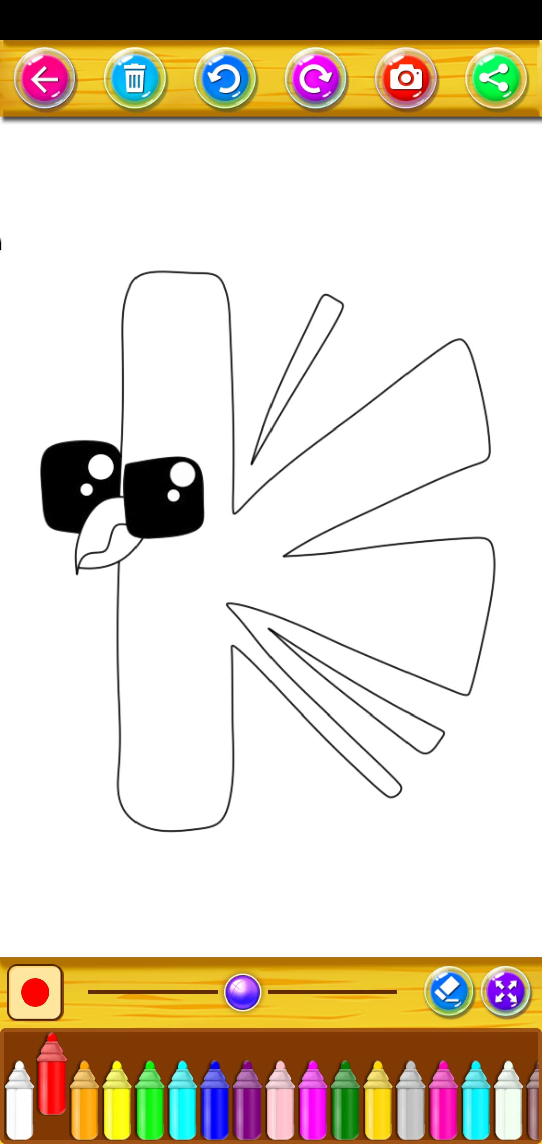 Alphabet Lore coloring pages APK for Android Download