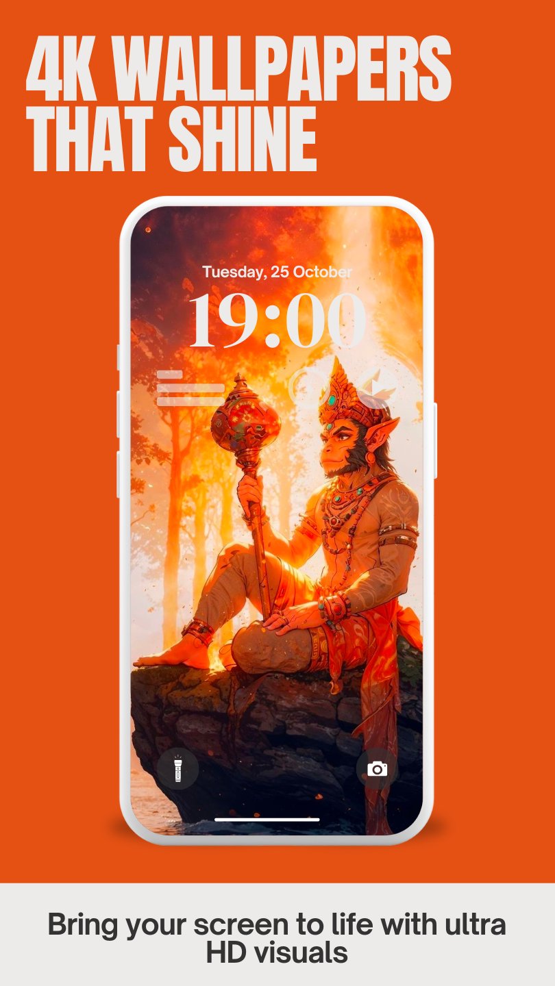 Скачать Lord Hanuman Wallpaper 4K APK для Android