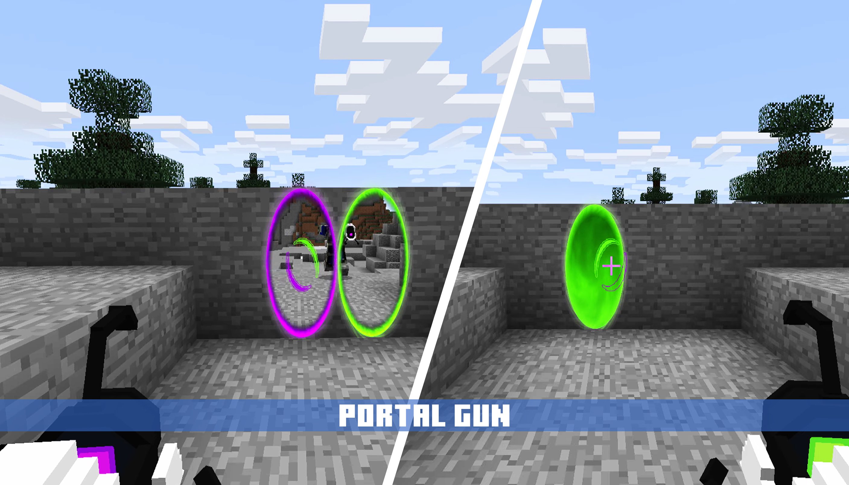 Portal Gun Mod for MCPE APK für Android herunterladen