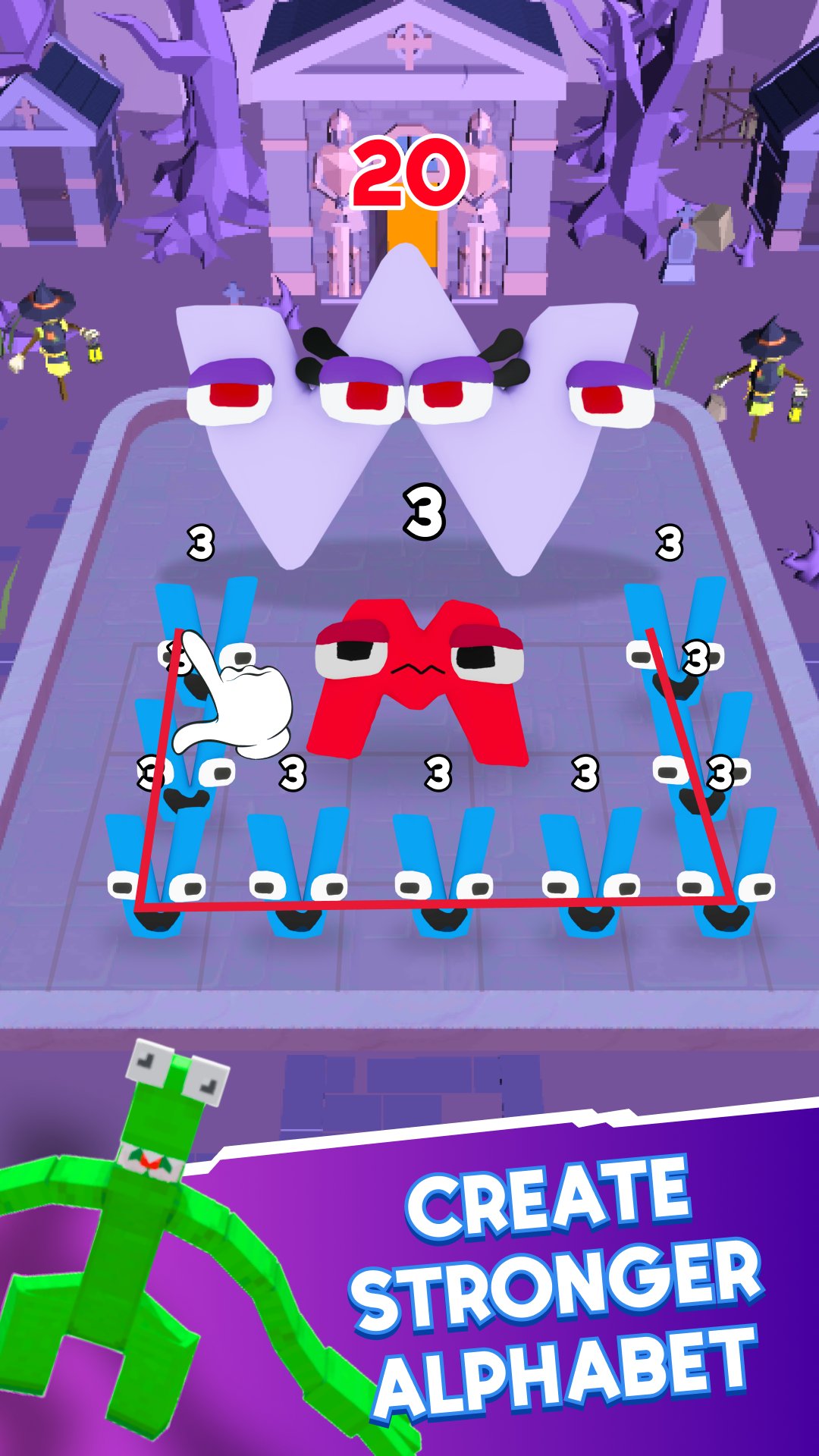 Alphabet Fight Merge Monster APK for Android Download