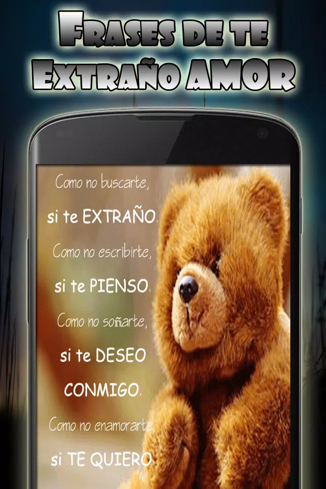 Te Extrano Osito
