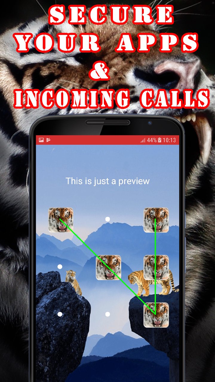 Descargar Fingerprint App Lock and Call Lock Theme Tiger APK Última ...