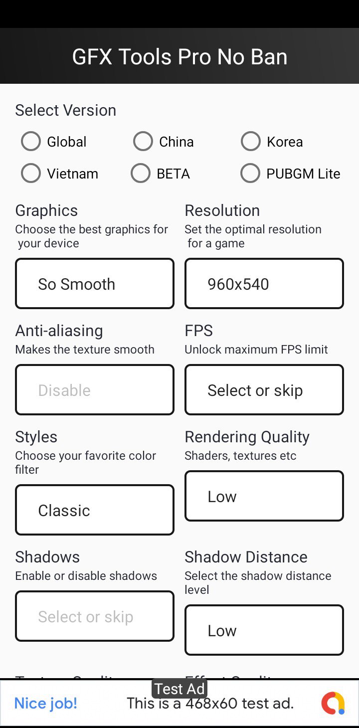 GFX Tool APK for Android Download