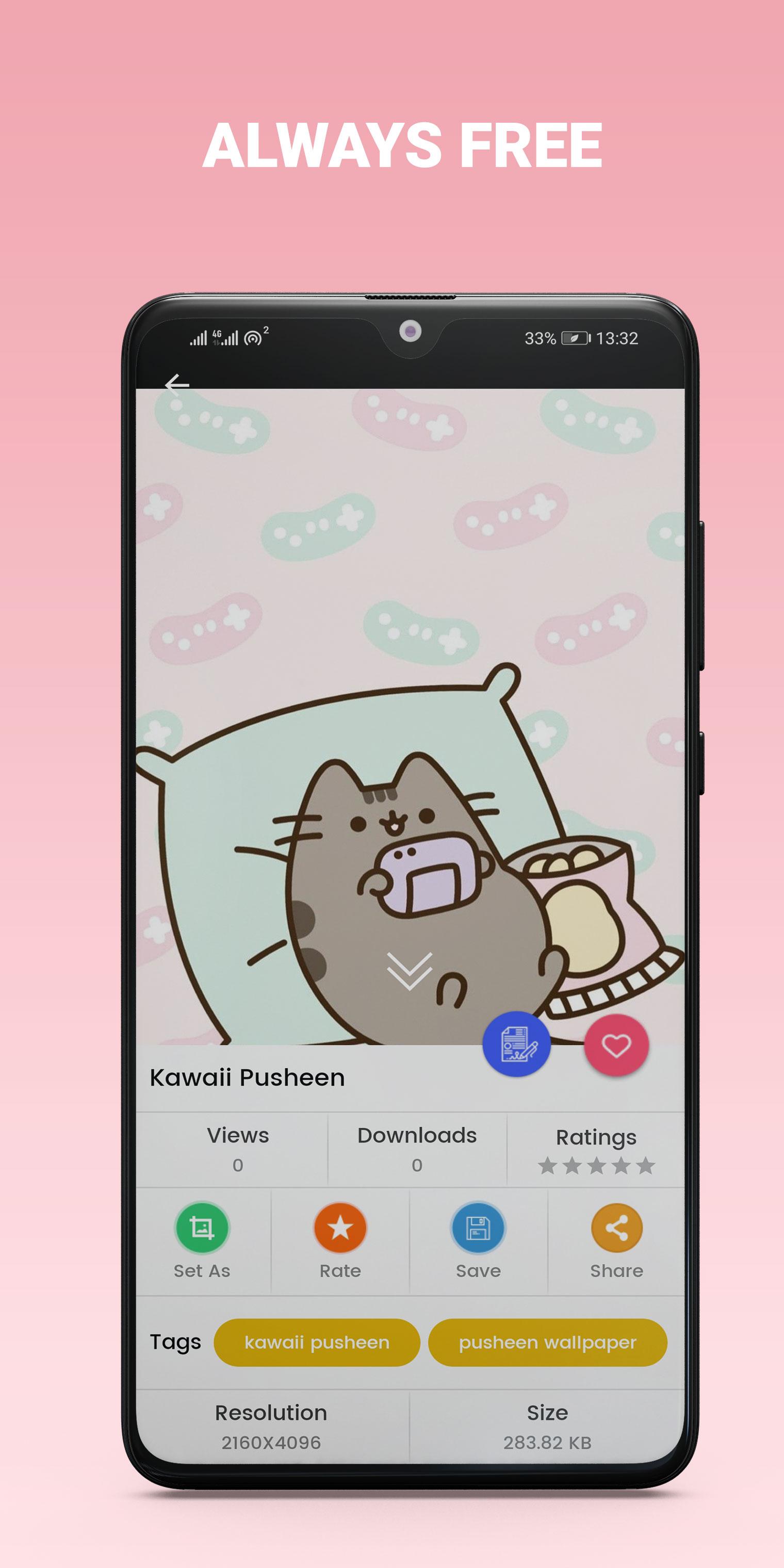 Cute Pusheen Wallpaper 4k Apk Per Android Download