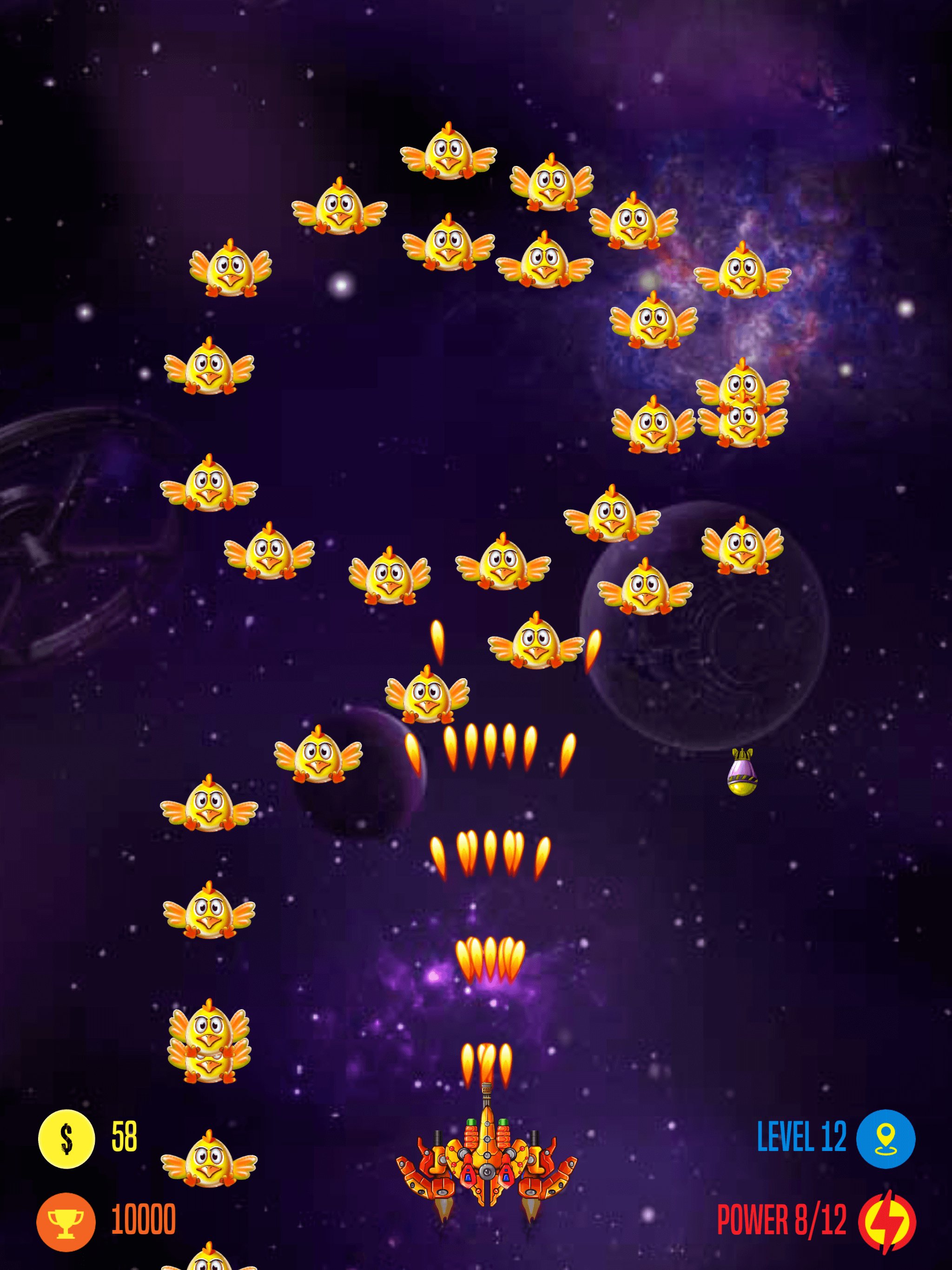 Chicken Invader 2021: Galaxy Space Shooter Chicken APK for Android Download