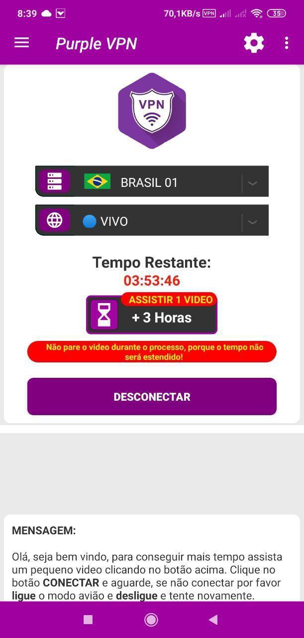 PurpleVPN APK برای دانلود اندروید
