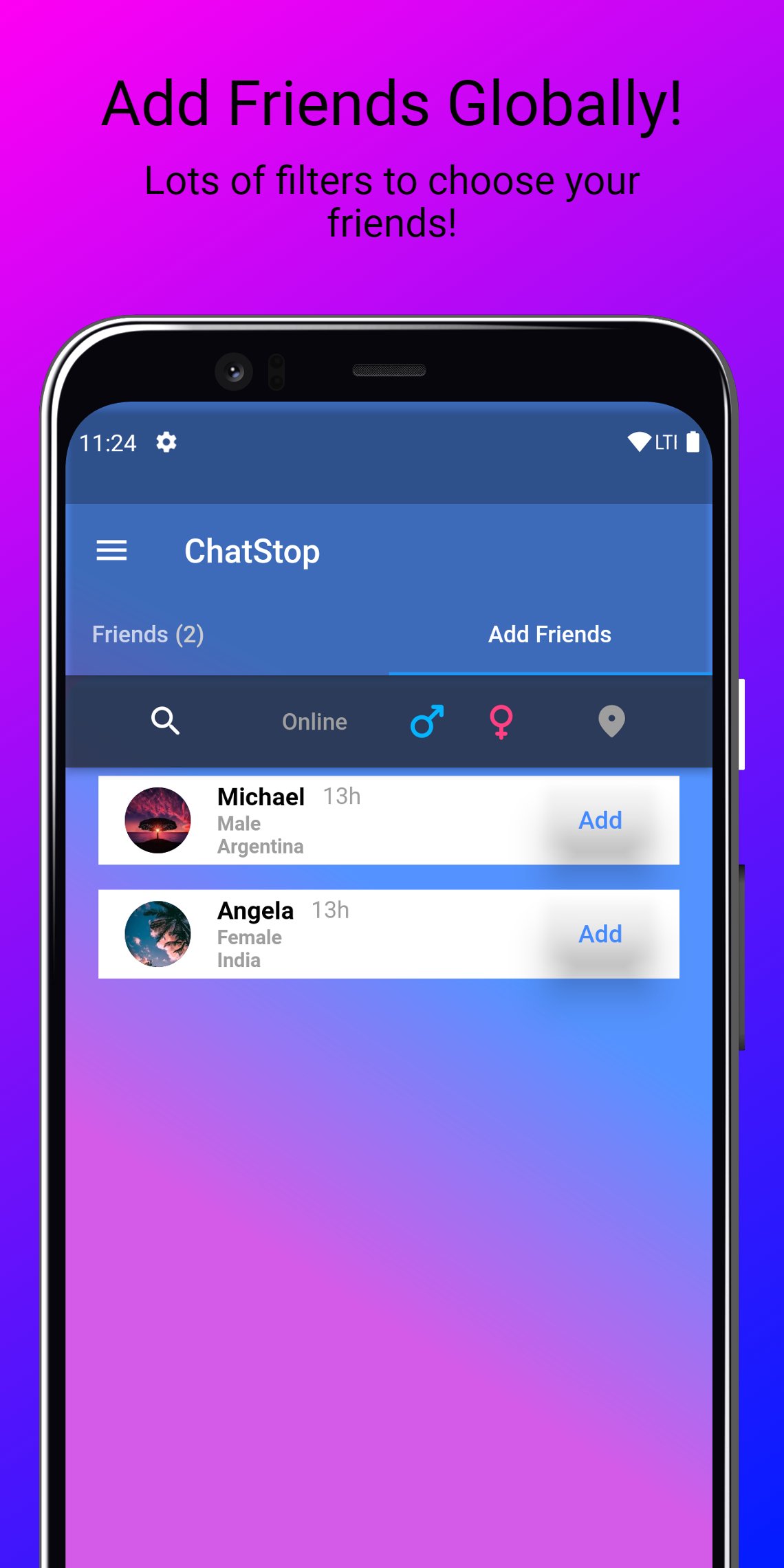ChatStop - Private&Random Chat APK للاندرويد تنزيل