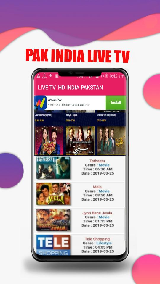 Pak India Live Tv Channels - All Live TV Channels APK للاندرويد تنزيل Pak India Live Tv Channels - All Live TV Channels APK للاندرويد تنزيل
