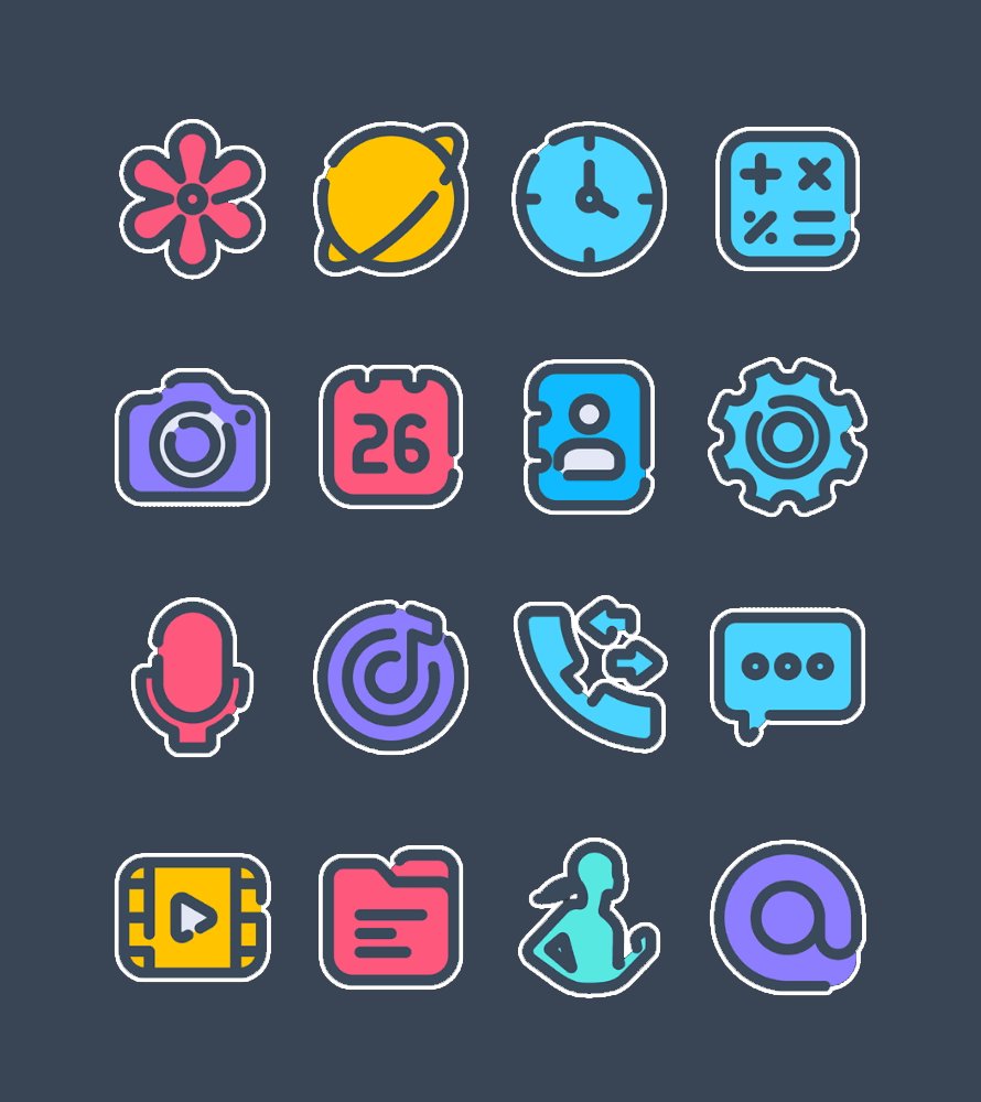 Sticker UI - Icon Pack Android Latest Version 65 for Android
