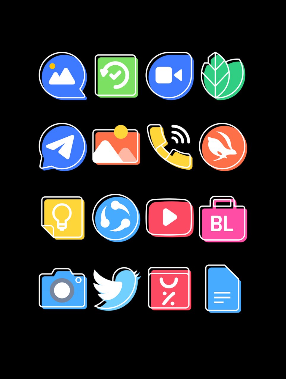 OTO - Icon Pack أحدث إصدار 66 للأندرويد