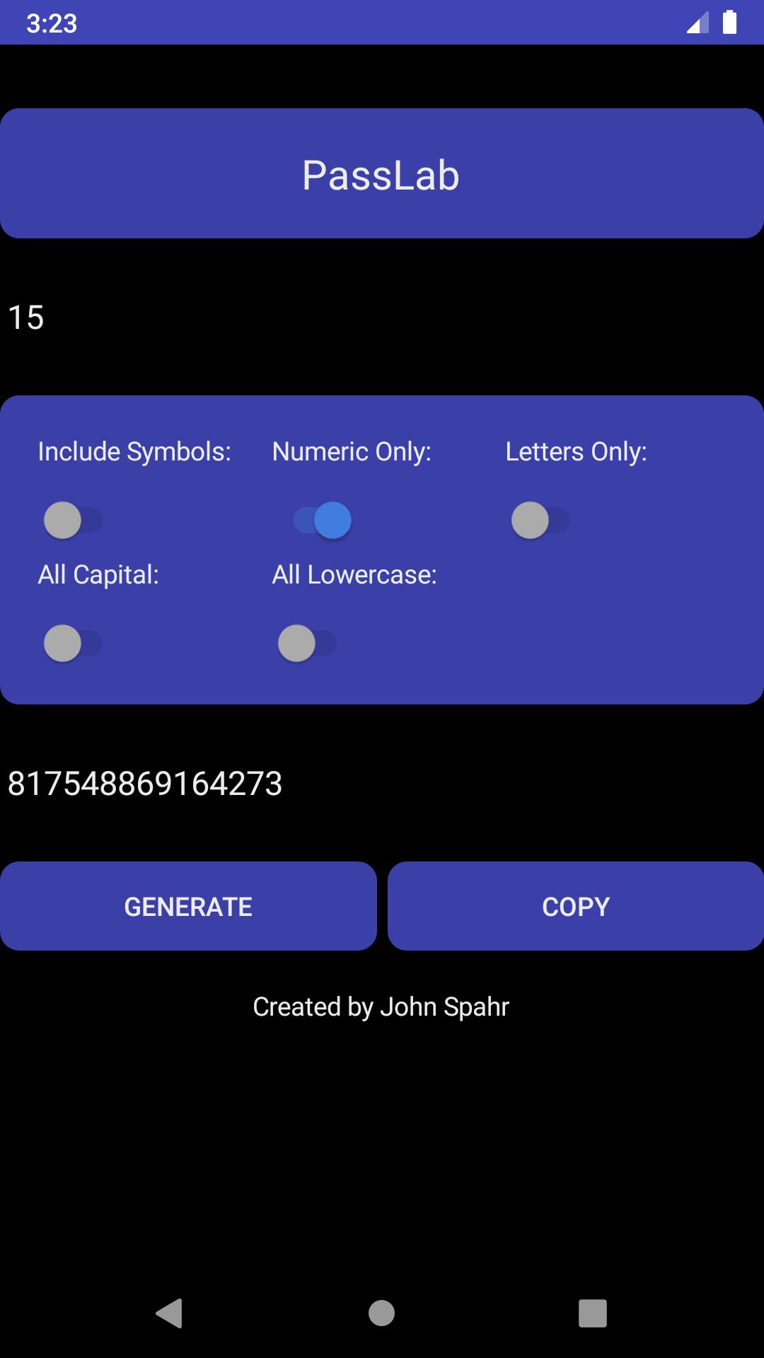 Скачать PassLab - Create Secure Passwords APK для Android - Последняя ... Скачать PassLab - Create Secure Passwords APK для Android - Последняя ...