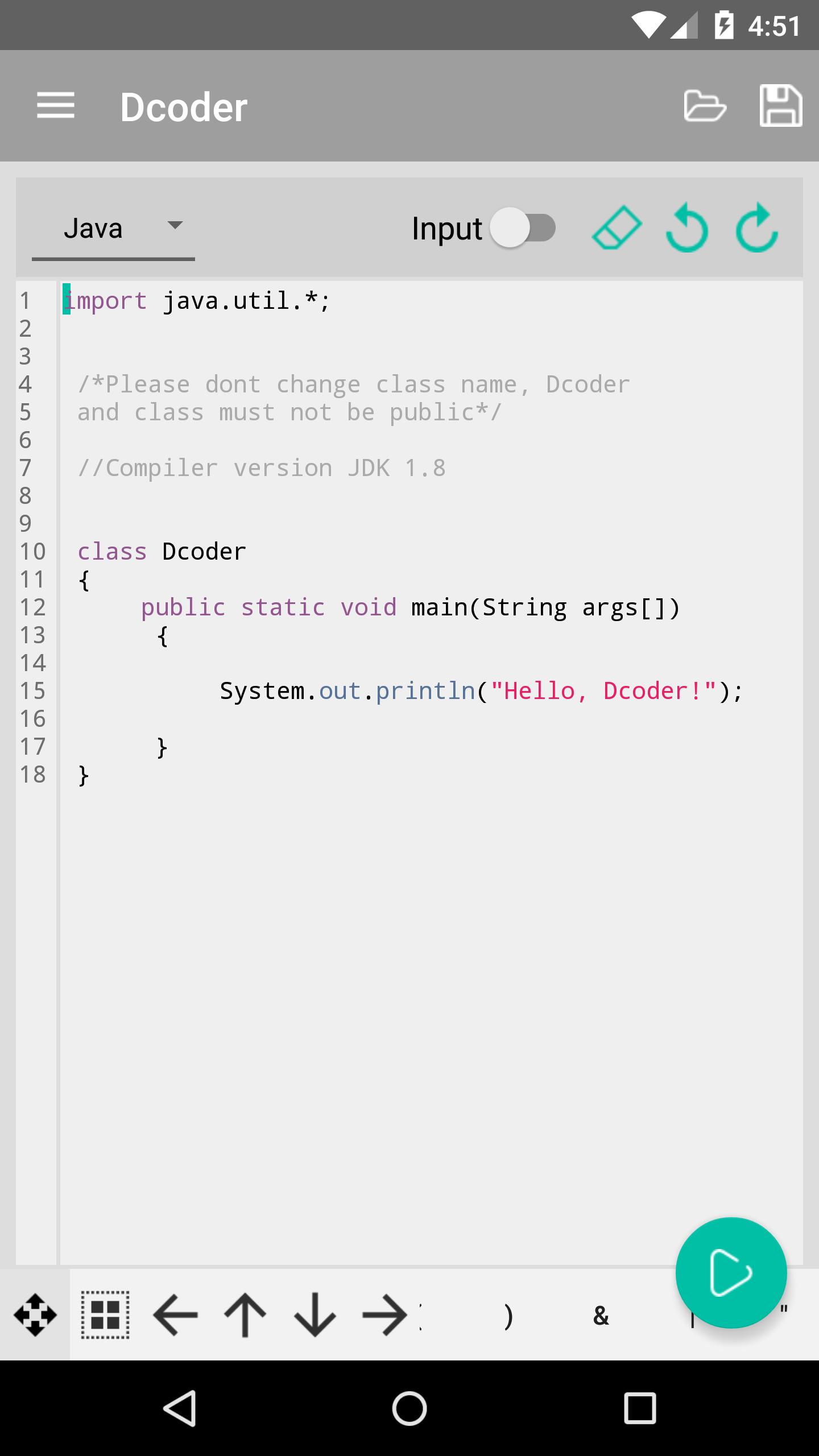 Dcoder Compiler Ide Code And Programming On Mobile For Android Apk