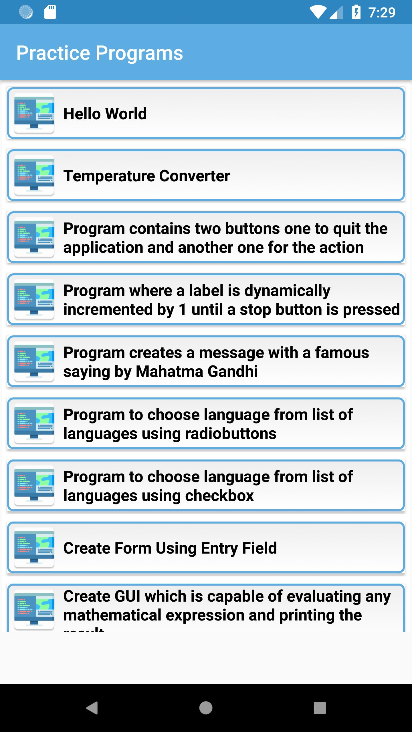 Python Tkinter Tutorials APK for Android Download Python Tkinter Tutorials APK for Android Download