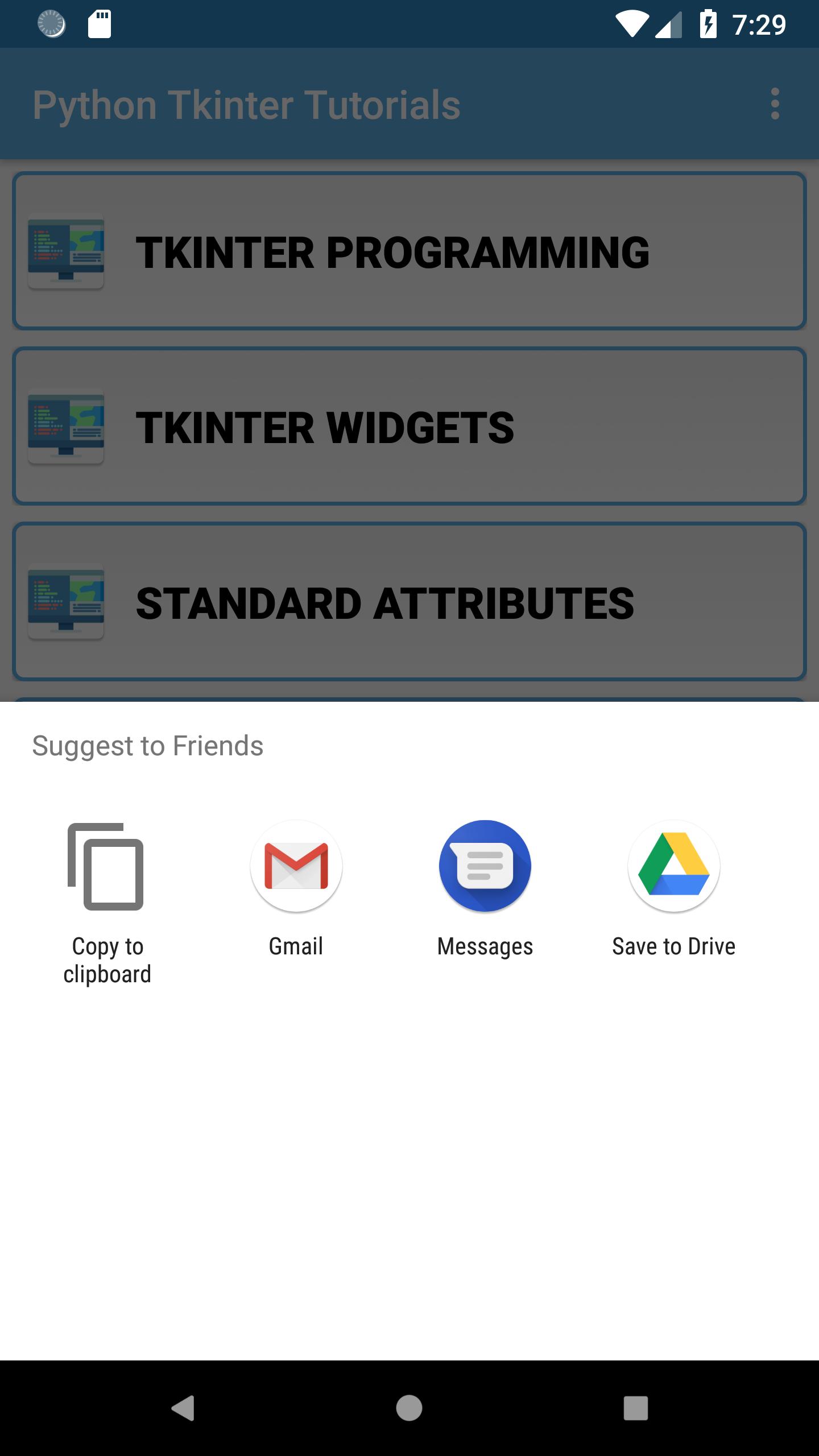 Python Tkinter Tutorials APK for Android Download Python Tkinter Tutorials APK for Android Download