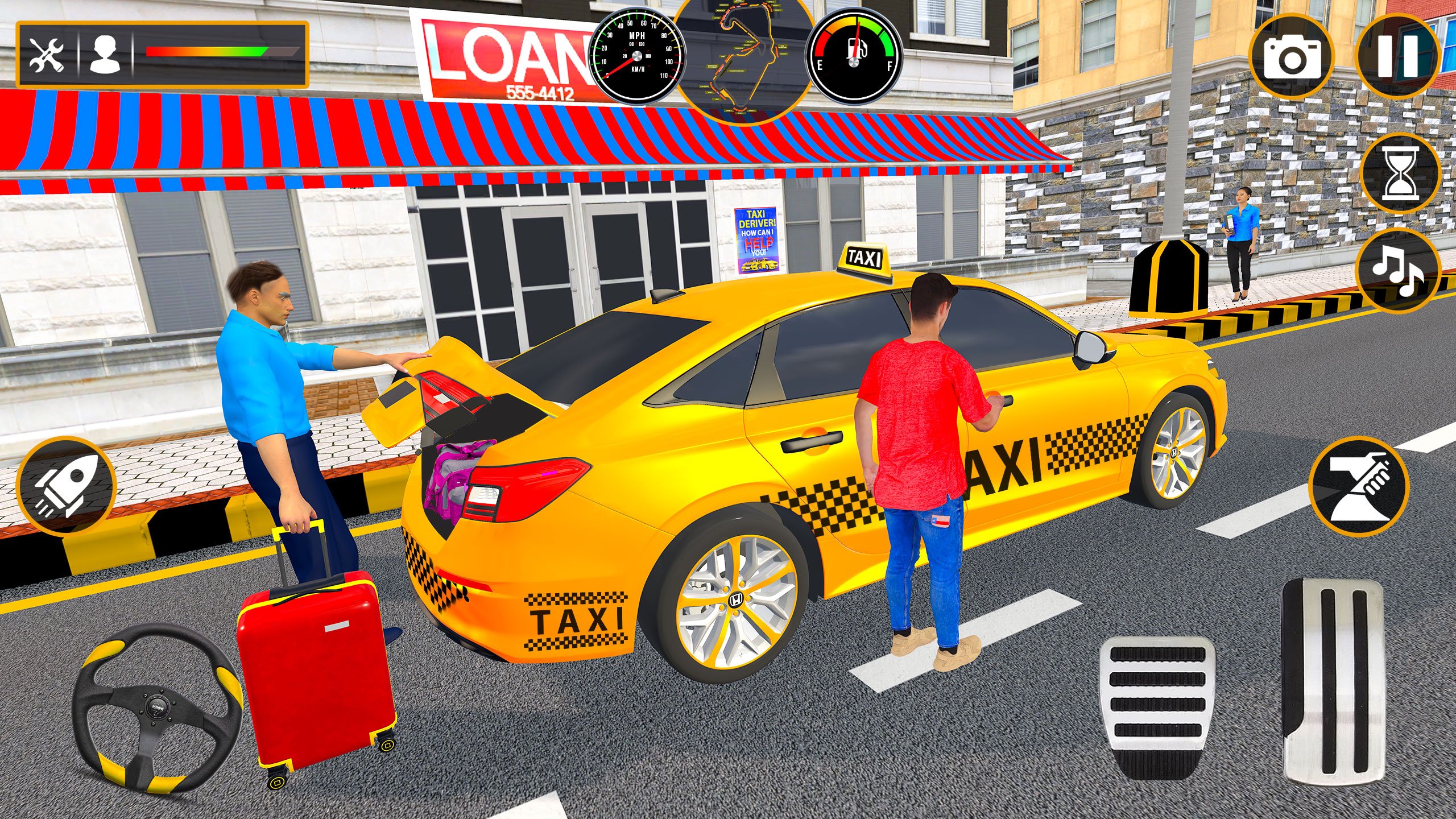 Real Taxi Driver Taxi Sim Game APK for Android Download
