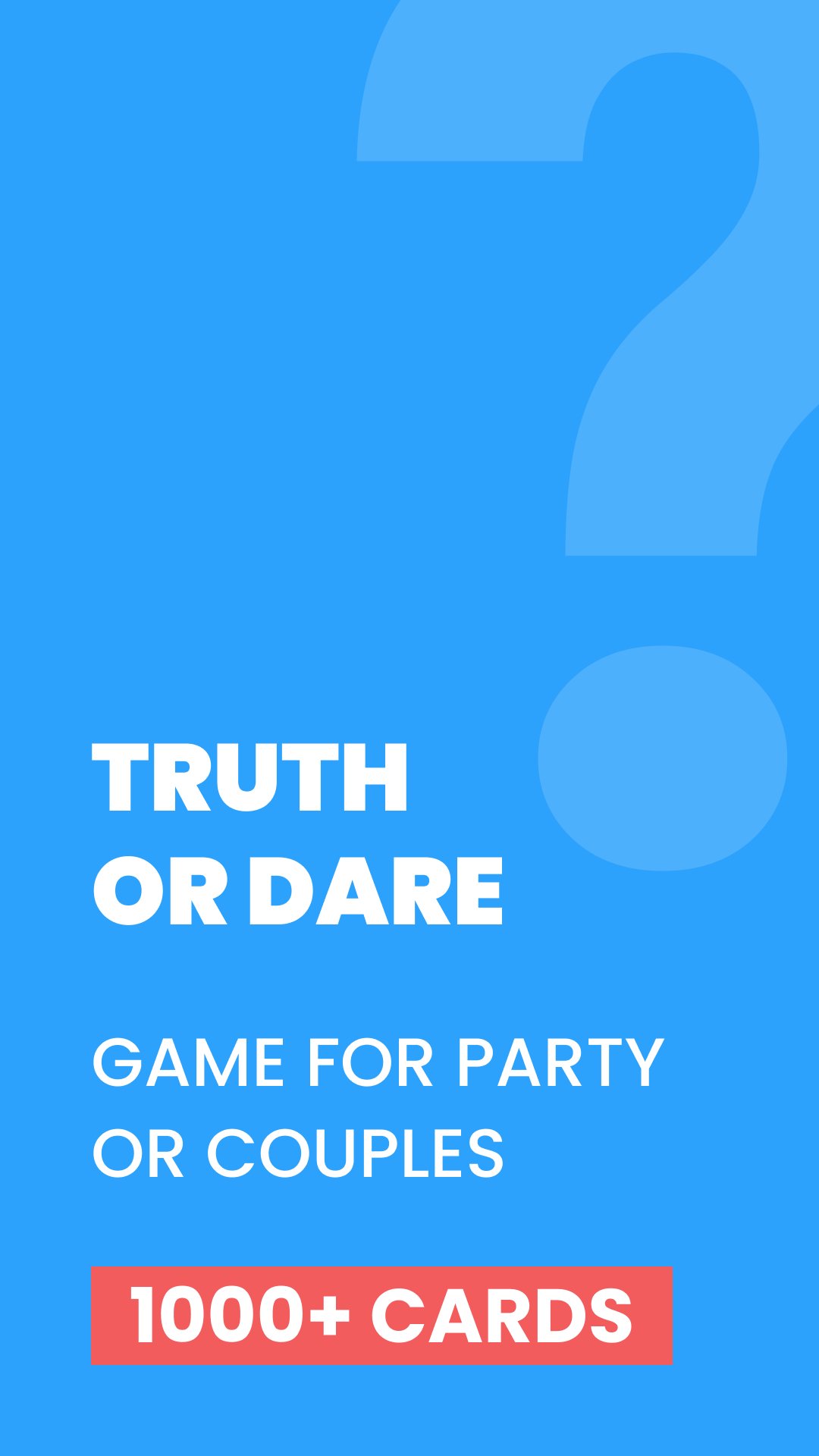 Descarga de APK de Truth or Dare game for couples para Android
