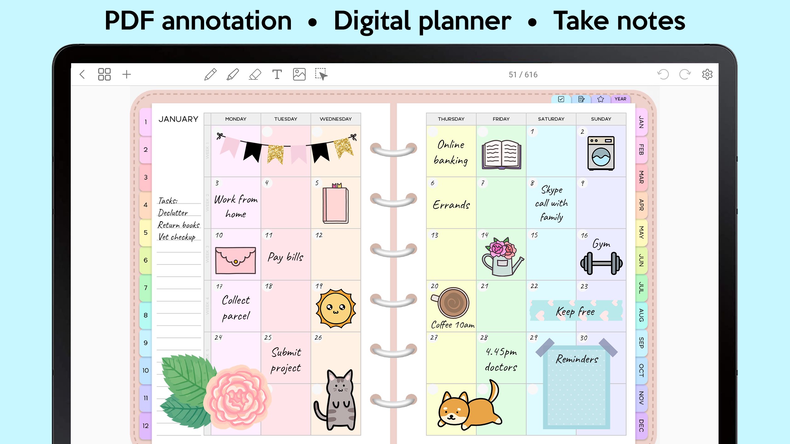 Penly: Digital Planner & Notes La Última Versión 1.19.4 para Android