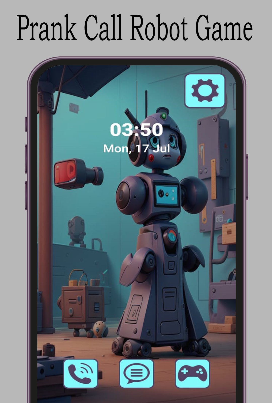Robot Prank Caller & Games APK للاندرويد تنزيل