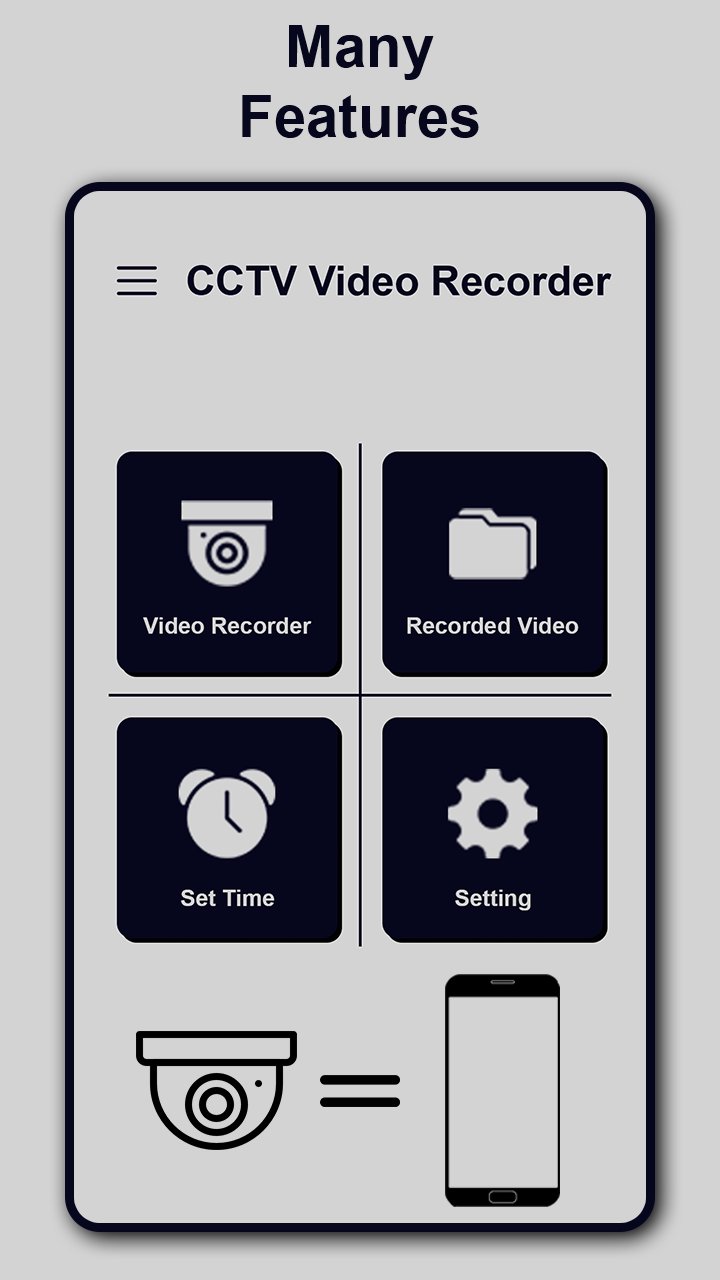 CCTV Camera Recorder : Mobile Camera as CCTV APK for Android Download