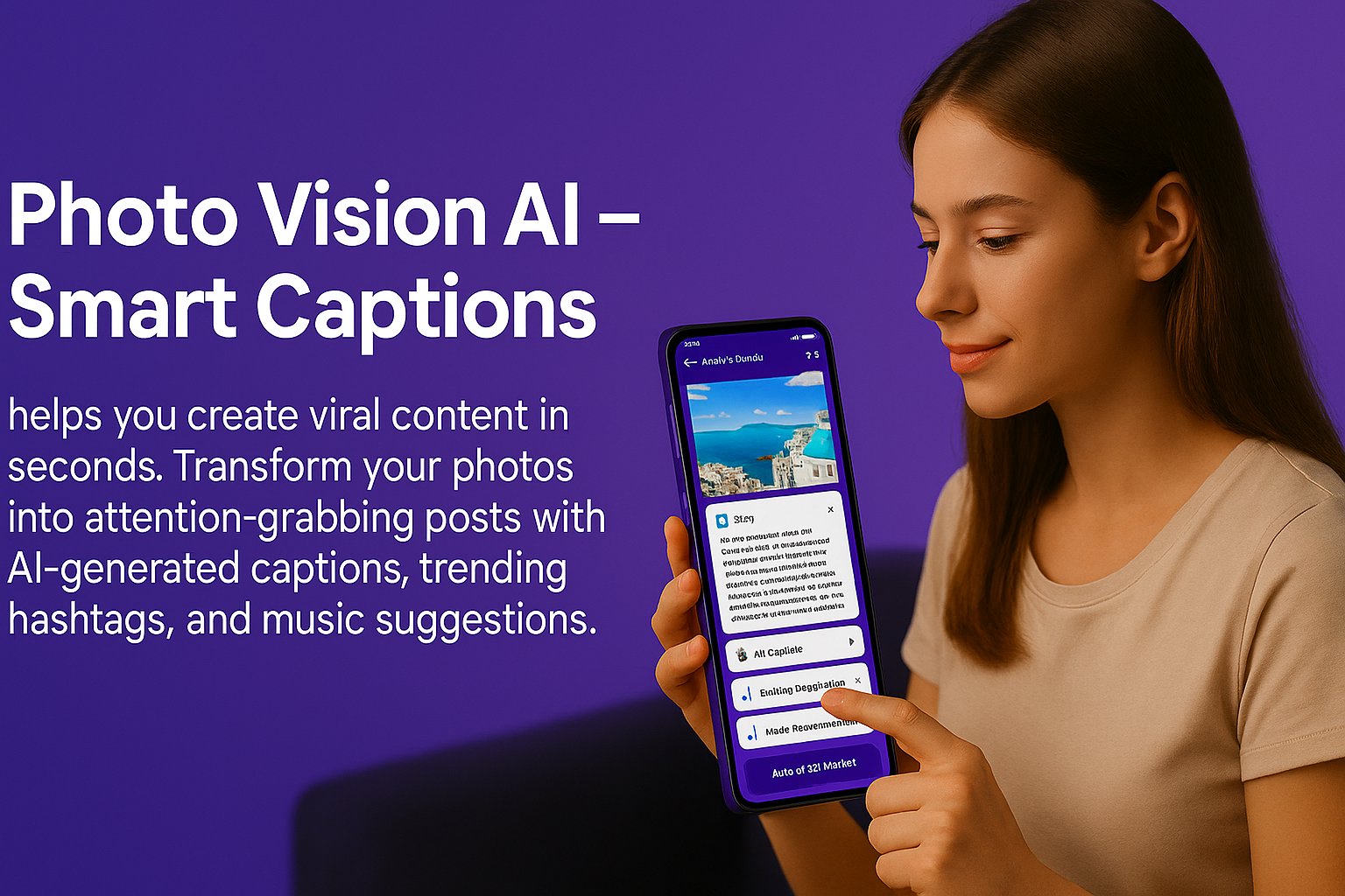 Download Photo Vision AI: Smart Caption Latest Version 1.0.27 Android ...