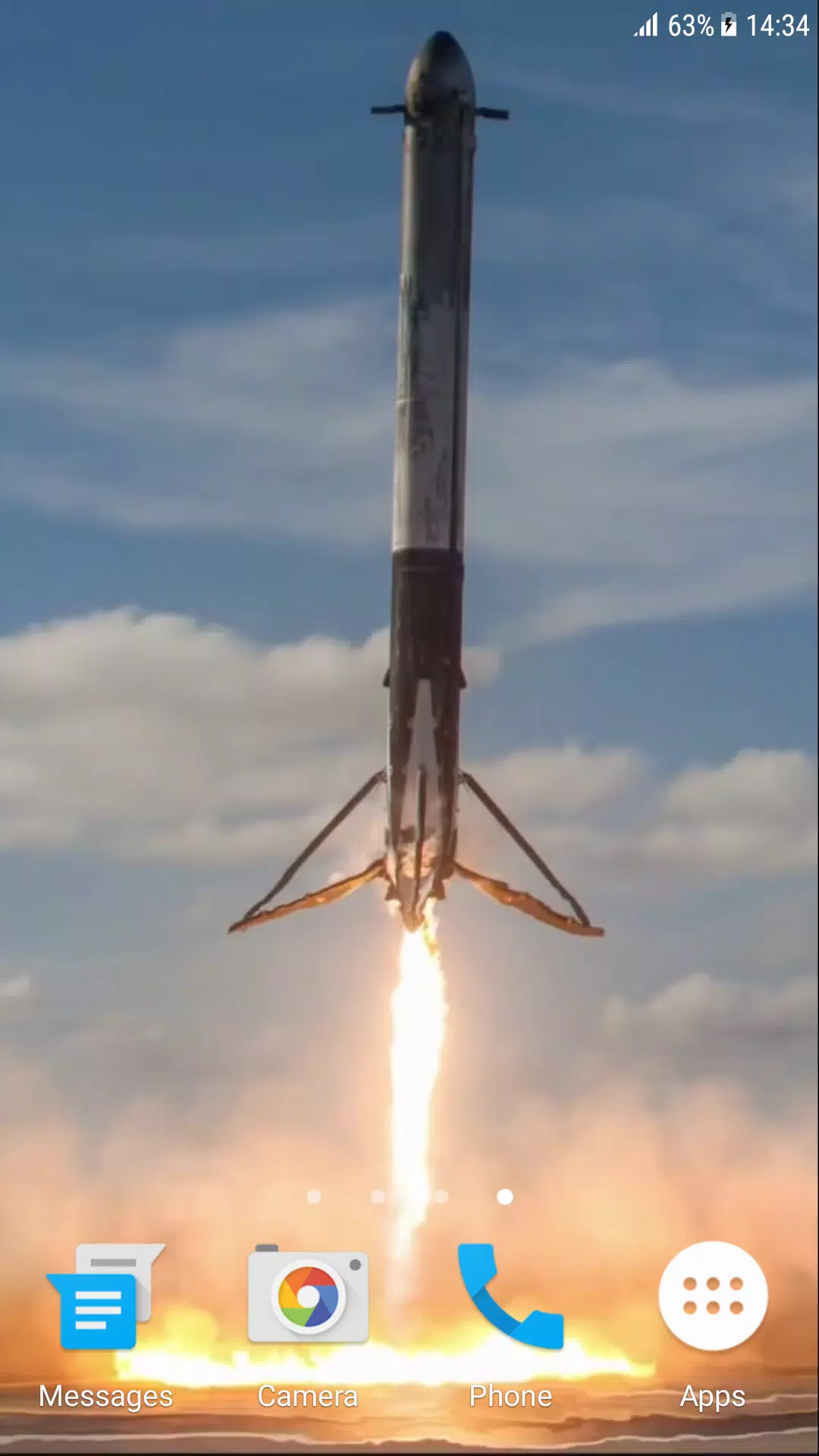 Rocket Launch Wallpaper