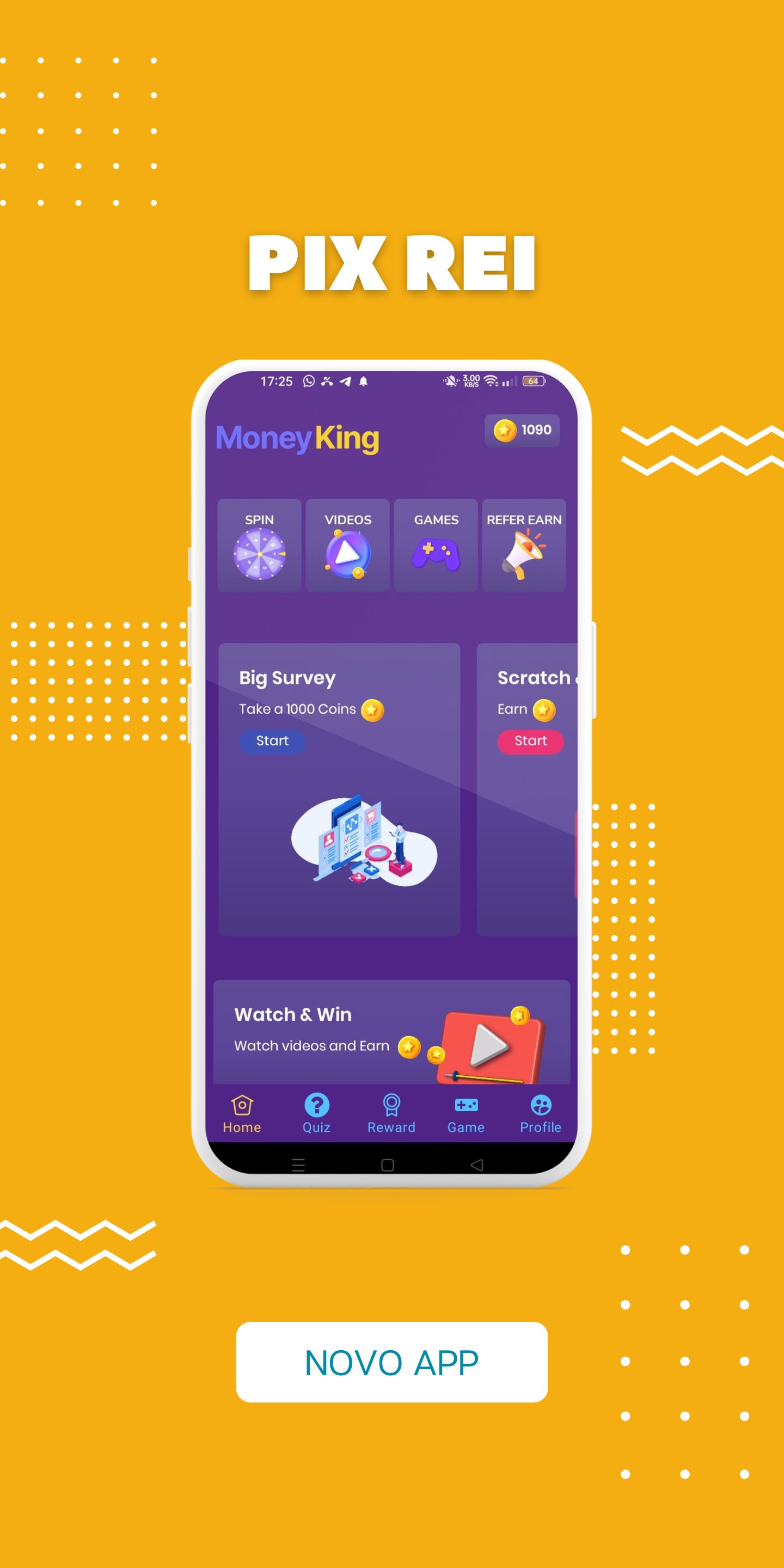 Pix Rei: app que paga mesmo APK for Android Download
