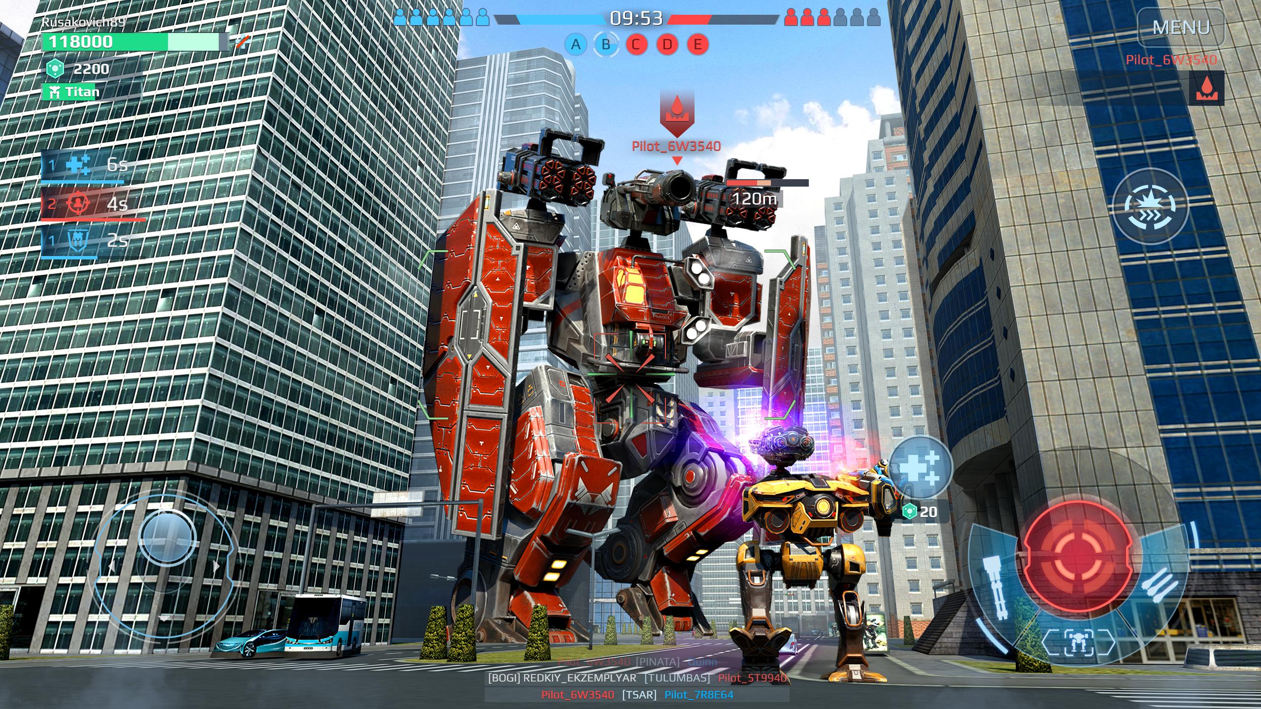 Descarga De Apk De War Robots Pvp Multijugador Para Android