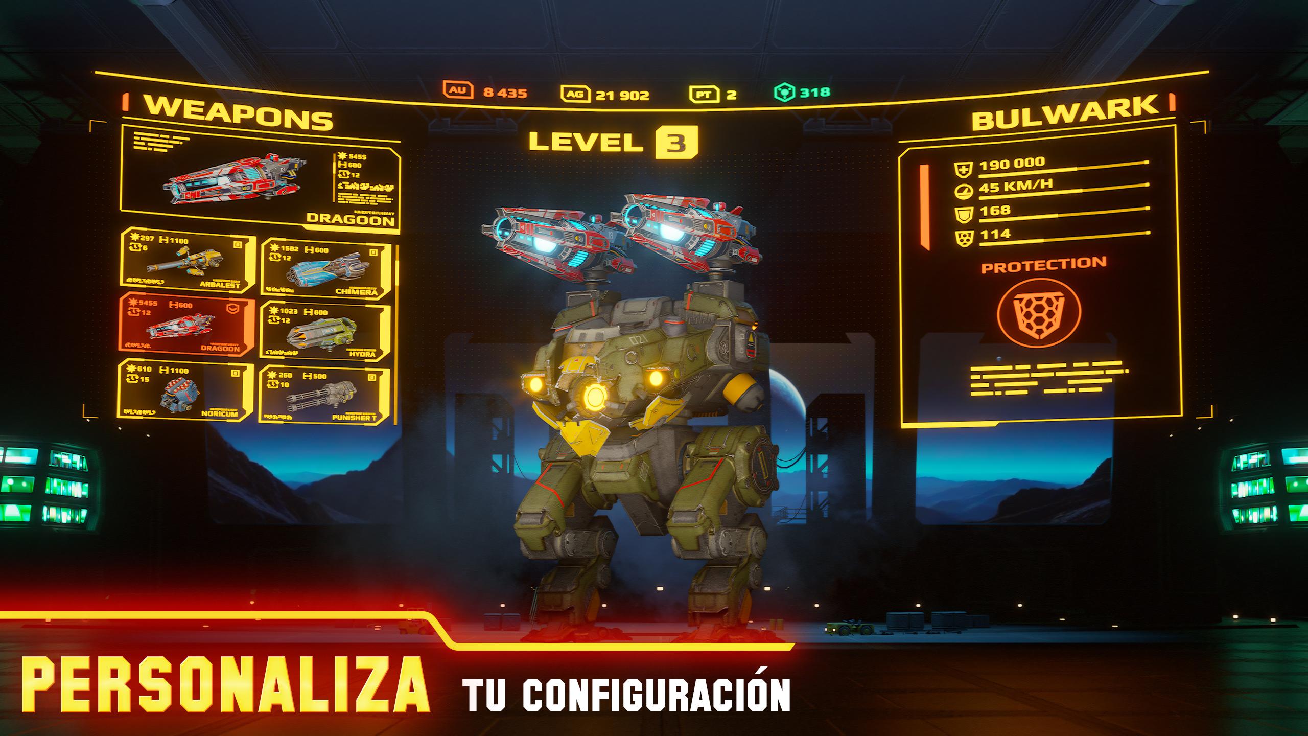 Descargar War Robots Pvp Multijugador Apk Última Versión 1121 Para