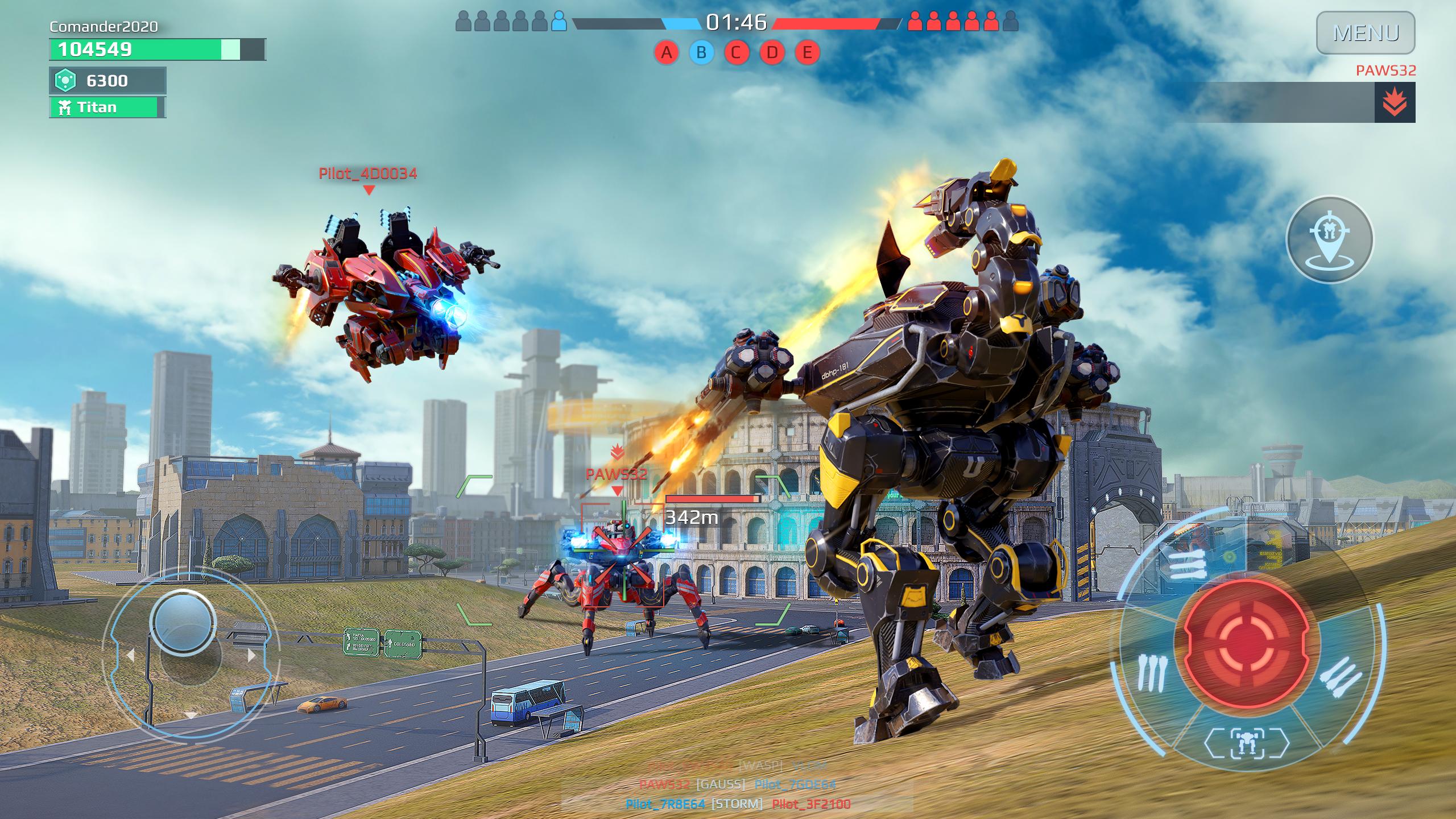 Descarga De Apk De War Robots Pvp Multijugador Para Android
