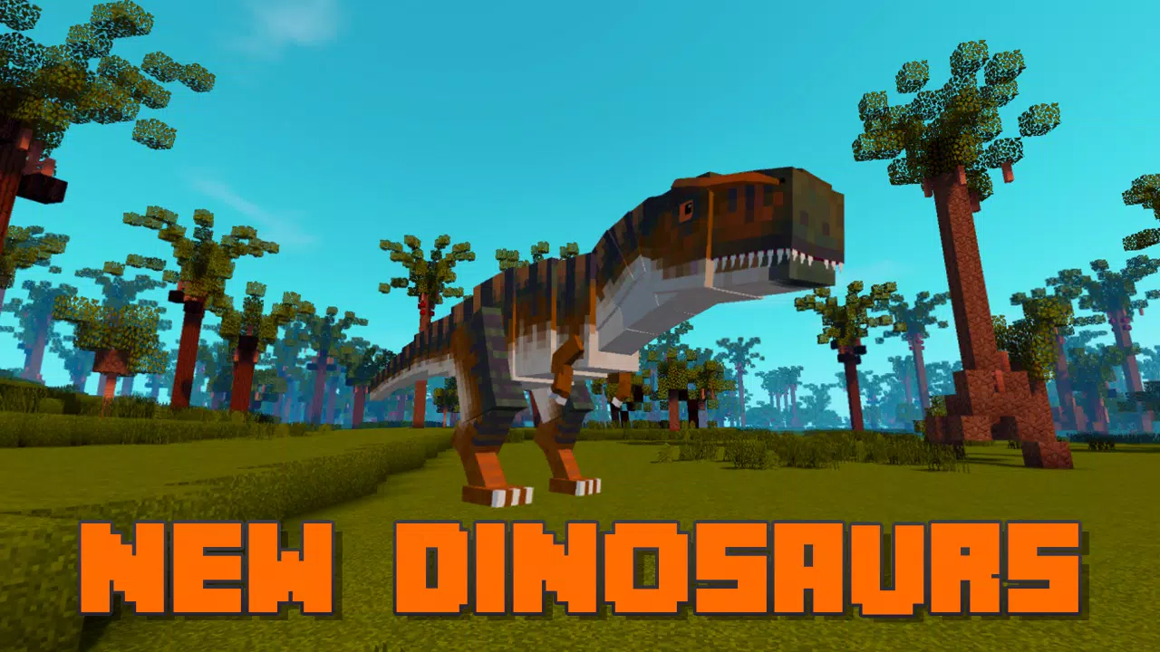 Minecraft Dinosaurs Map