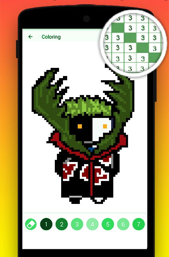 Color By Number Naruto Pixel Art APK Untuk Unduhan Android color-by-number-naruto-pixel-art-apk-untuk-unduhan-android