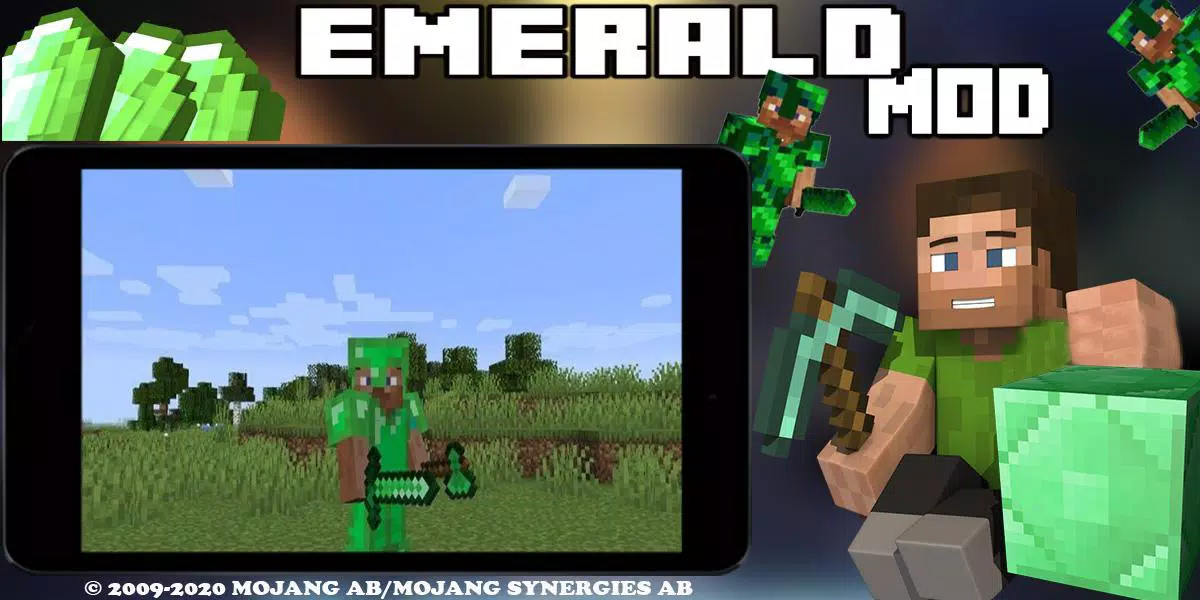 Minecraft Emerald Armor Pe