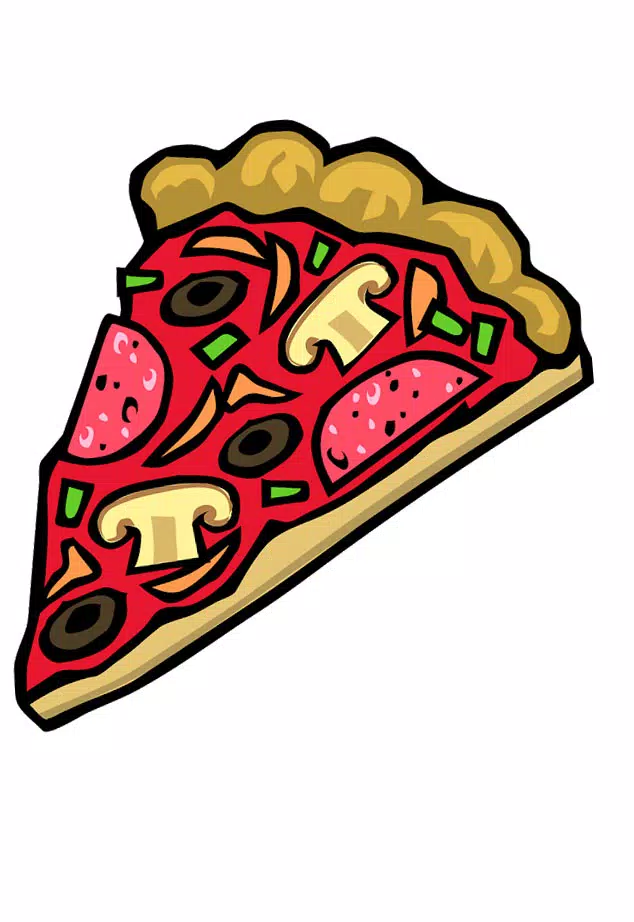 Draw A Picture Clipart Of A Pizza