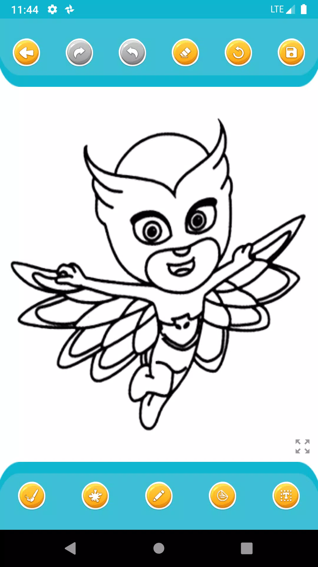 Owlette From PJ Masks Coloring Page Free Printable Coloring, 45% OFF