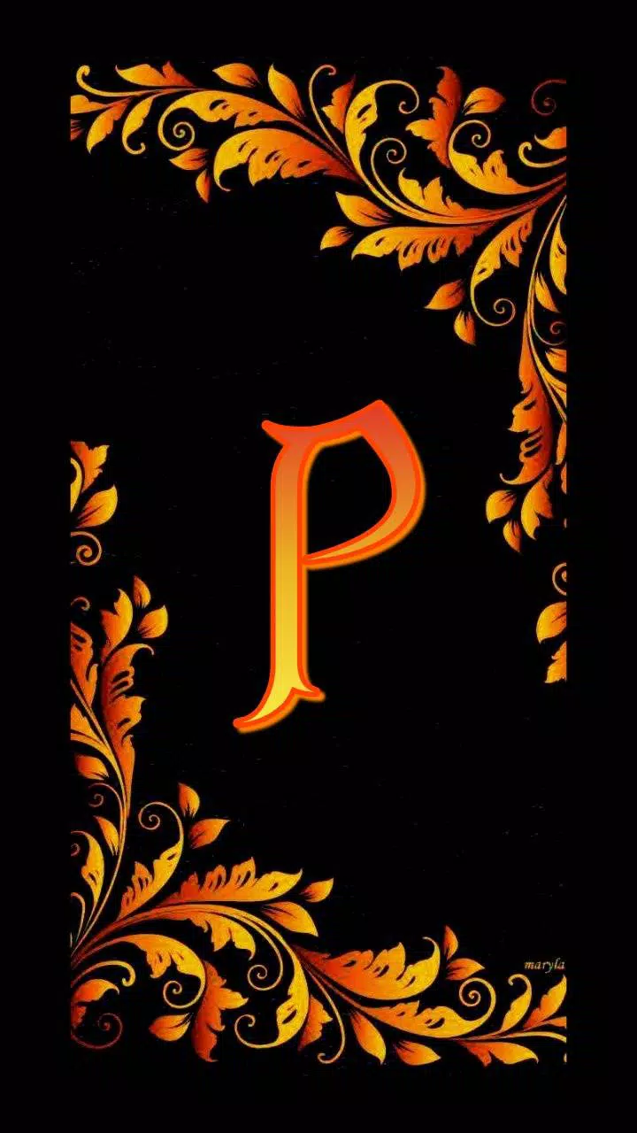 Stylish Letter P Wallpapers