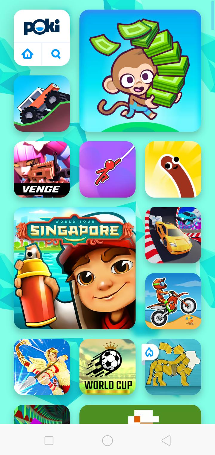 Descargar Poki 100+ Games APK Última Versión 1.4 para Android Descargar Poki 100+ Games APK Última Versión 1.4 para Android