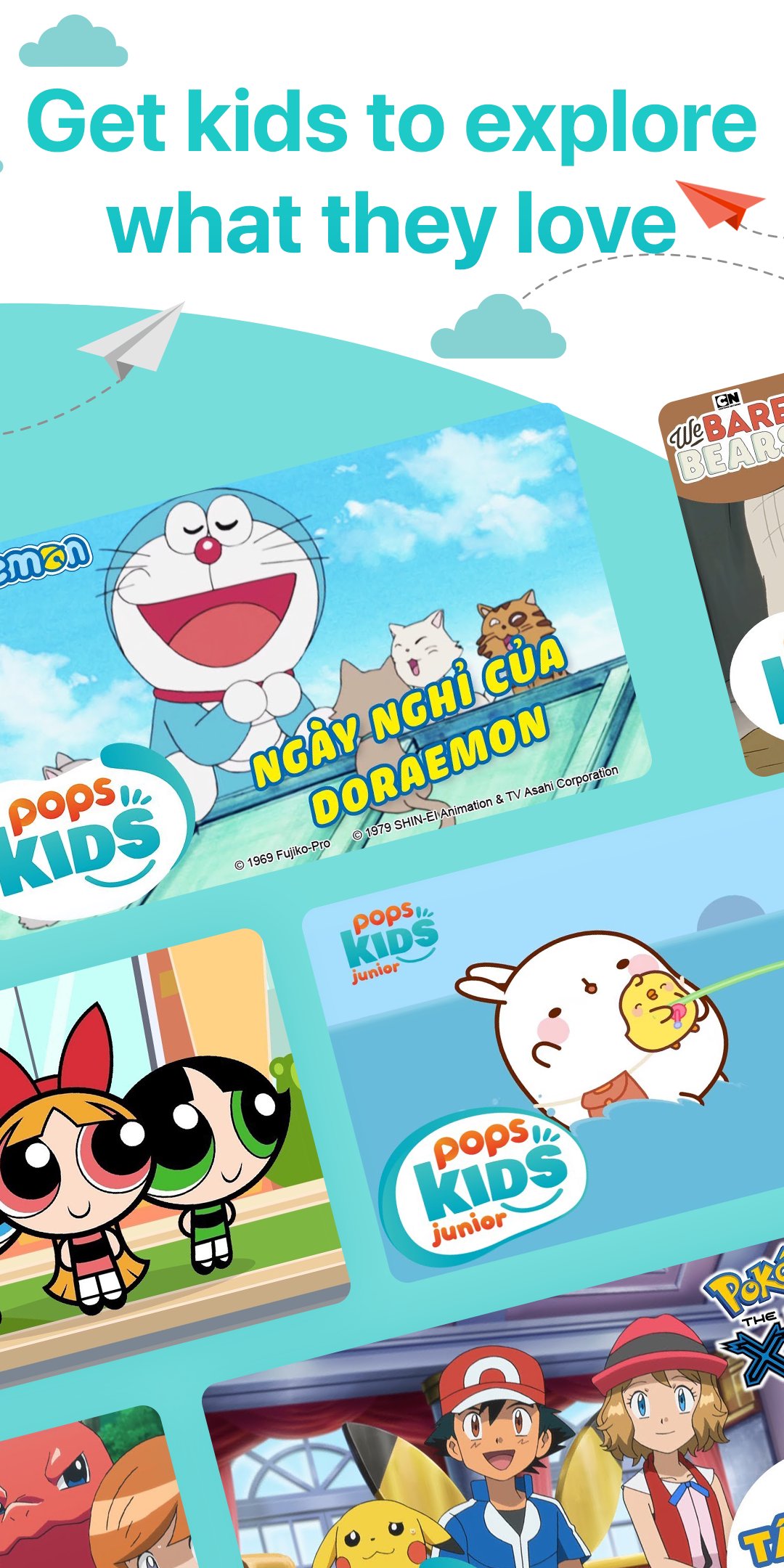 POPS KIDS - Edutainment, Cartoon & Children's song for Android - APK ...