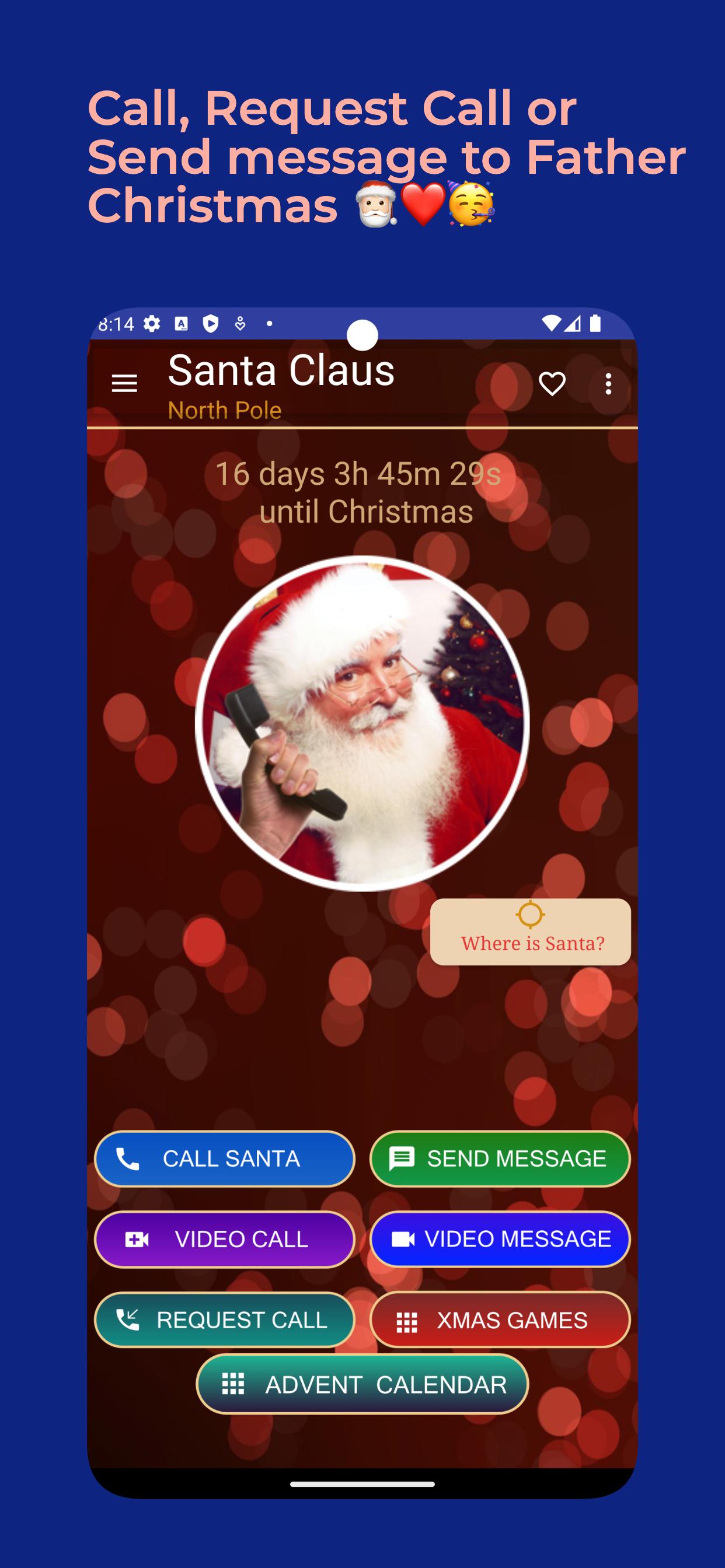 A Call From Santa Claus! (Sim) APK do pobrania na Androida A Call From Santa Claus! (Sim) APK do pobrania na Androida