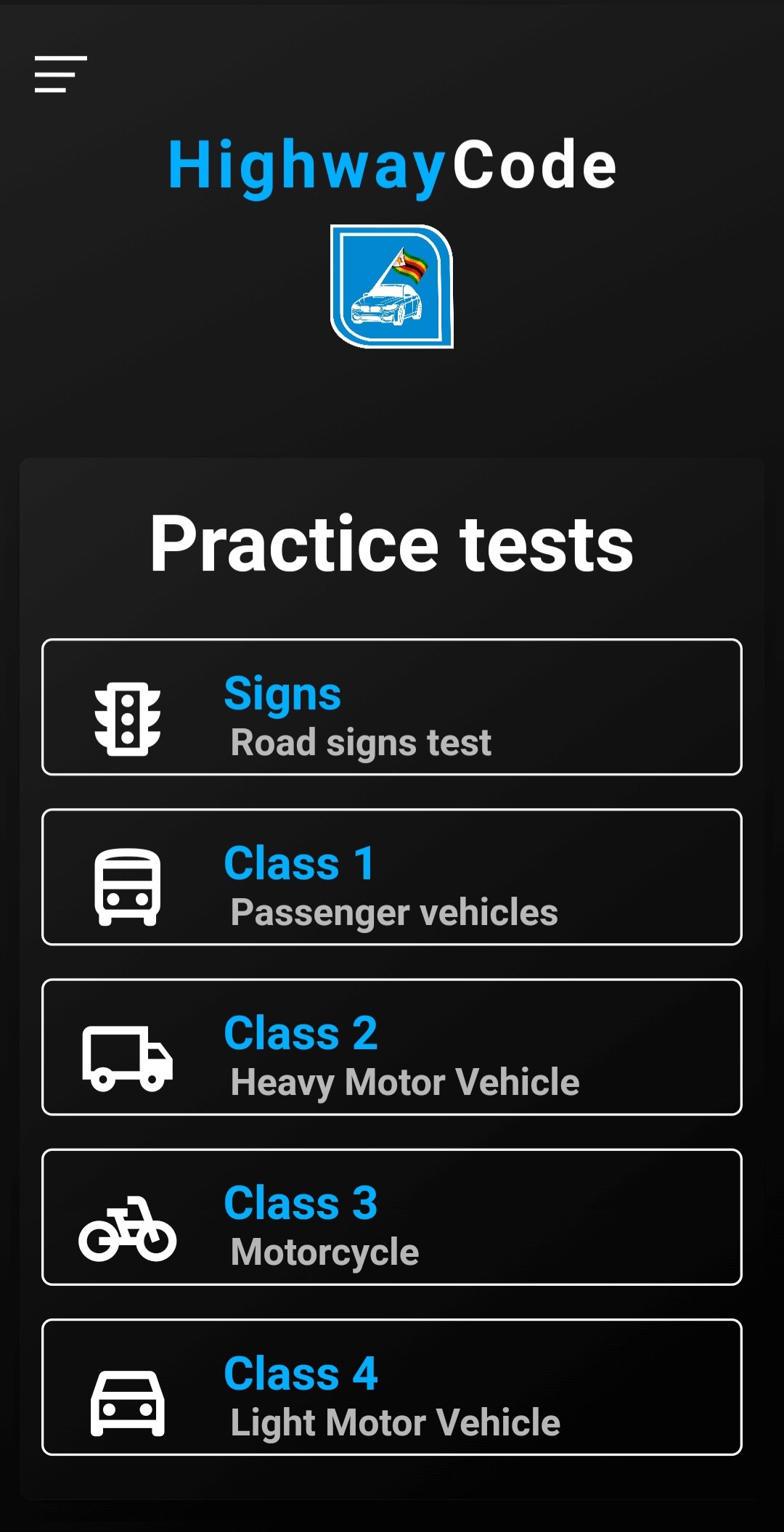 Highway Code Zimbabwe APK Download for Android - Latest Version
