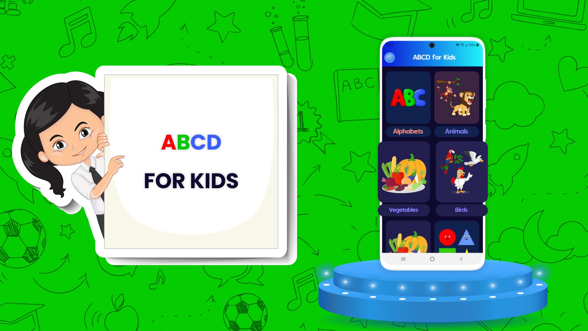 ABCD for Kids & Learning Games APK for Android Download