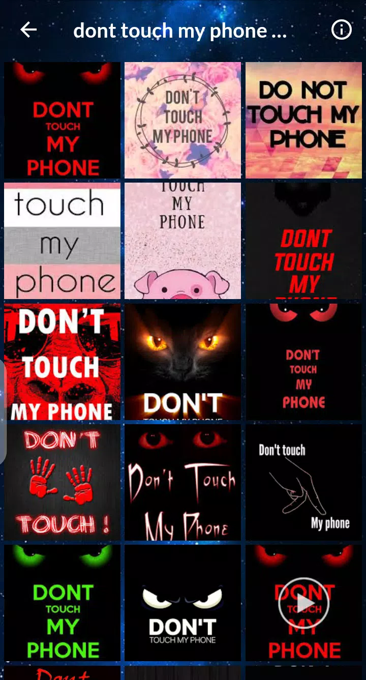Do Not Touch Wallpaper