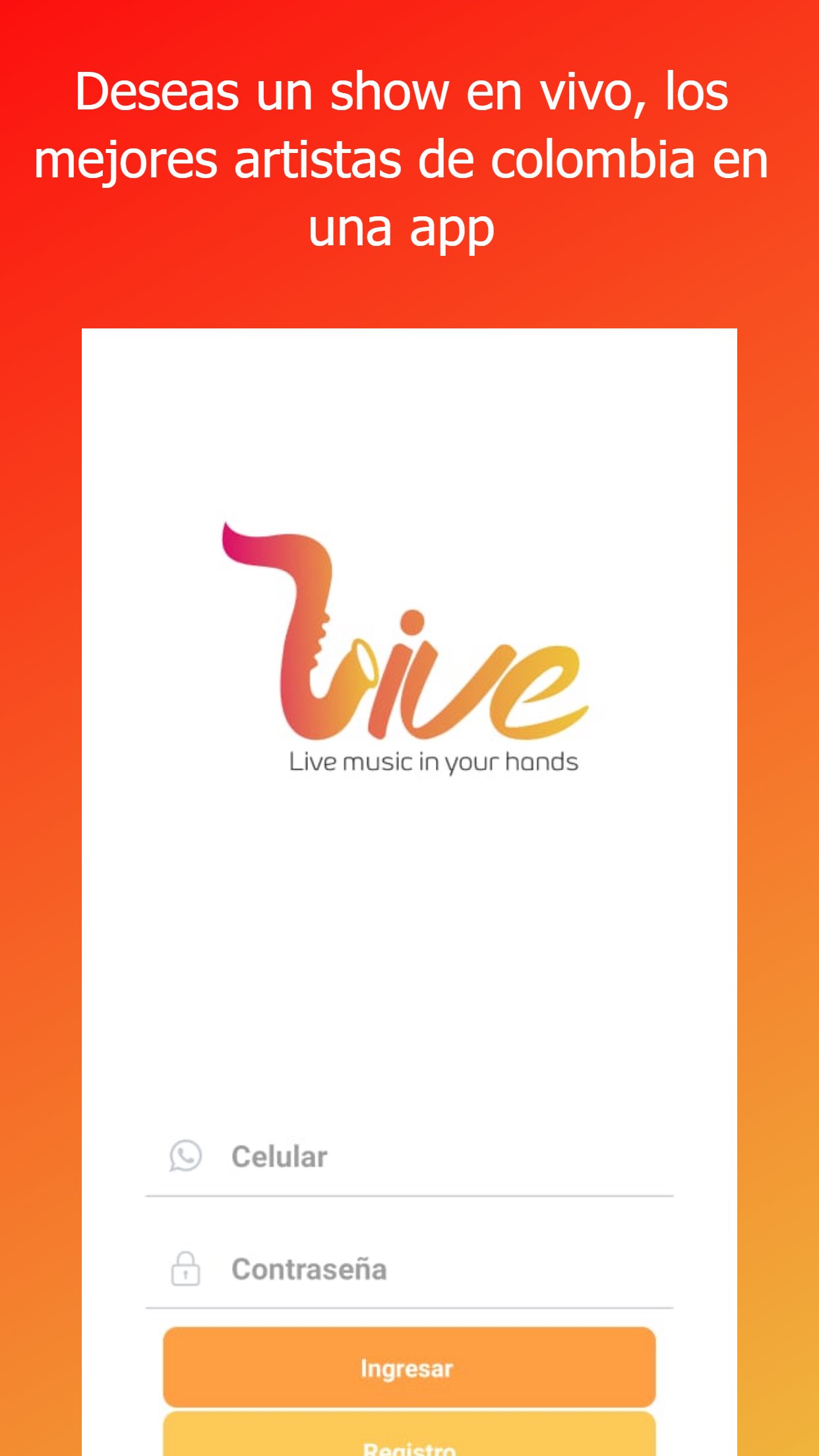 Descargar Live App APK Última Versión 1.0 para Android