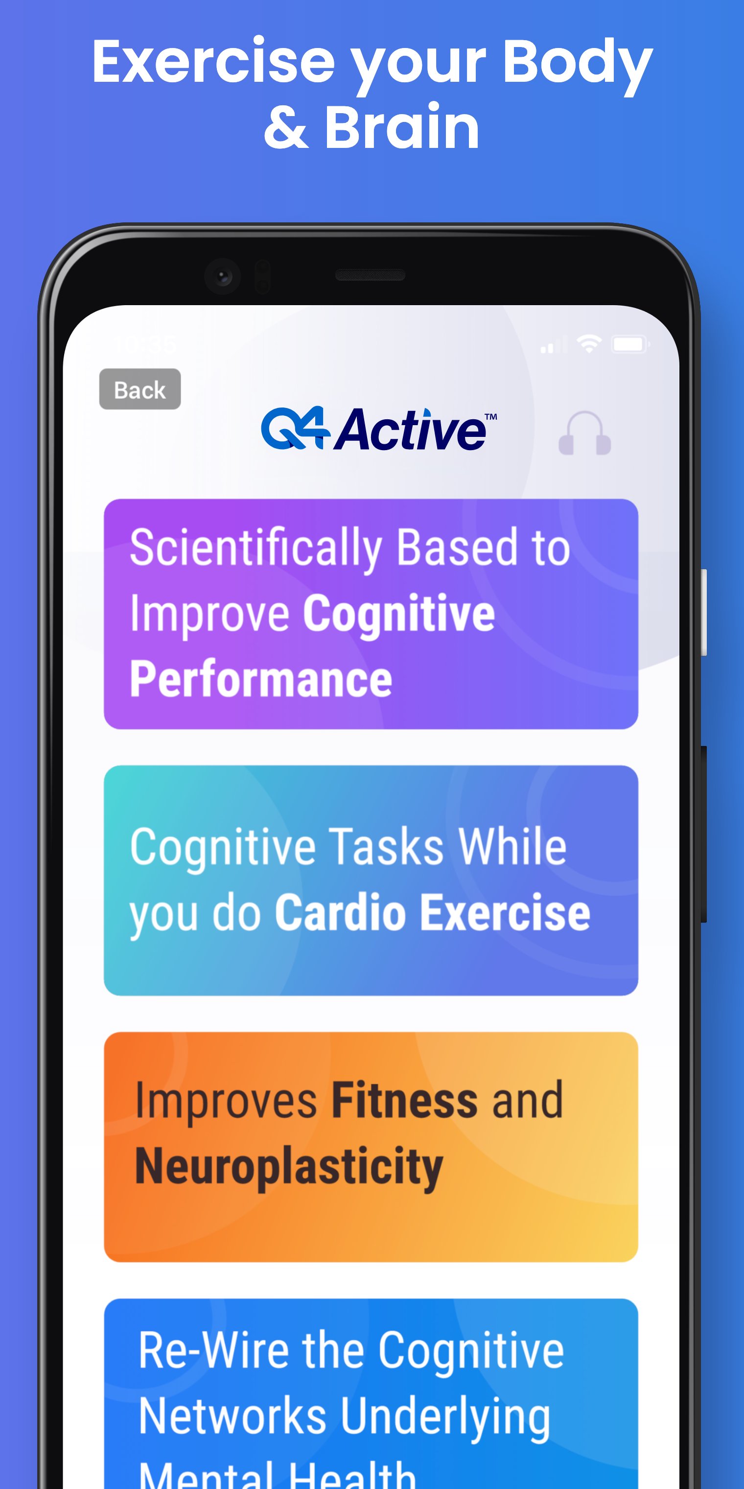 Q4 Active - Brain Health APK للاندرويد تنزيل