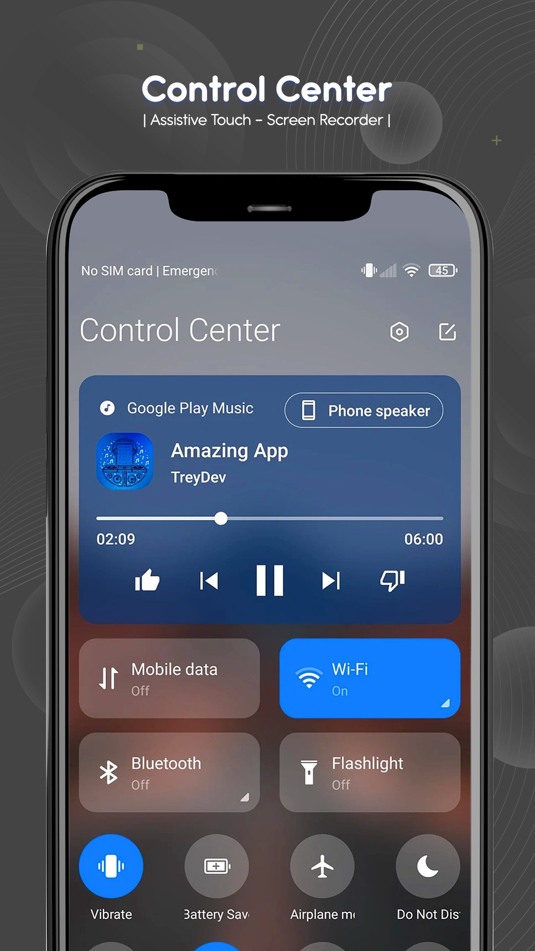 Android용 Control Center IOS14 Assistive Touch For Android APK 다운로드
