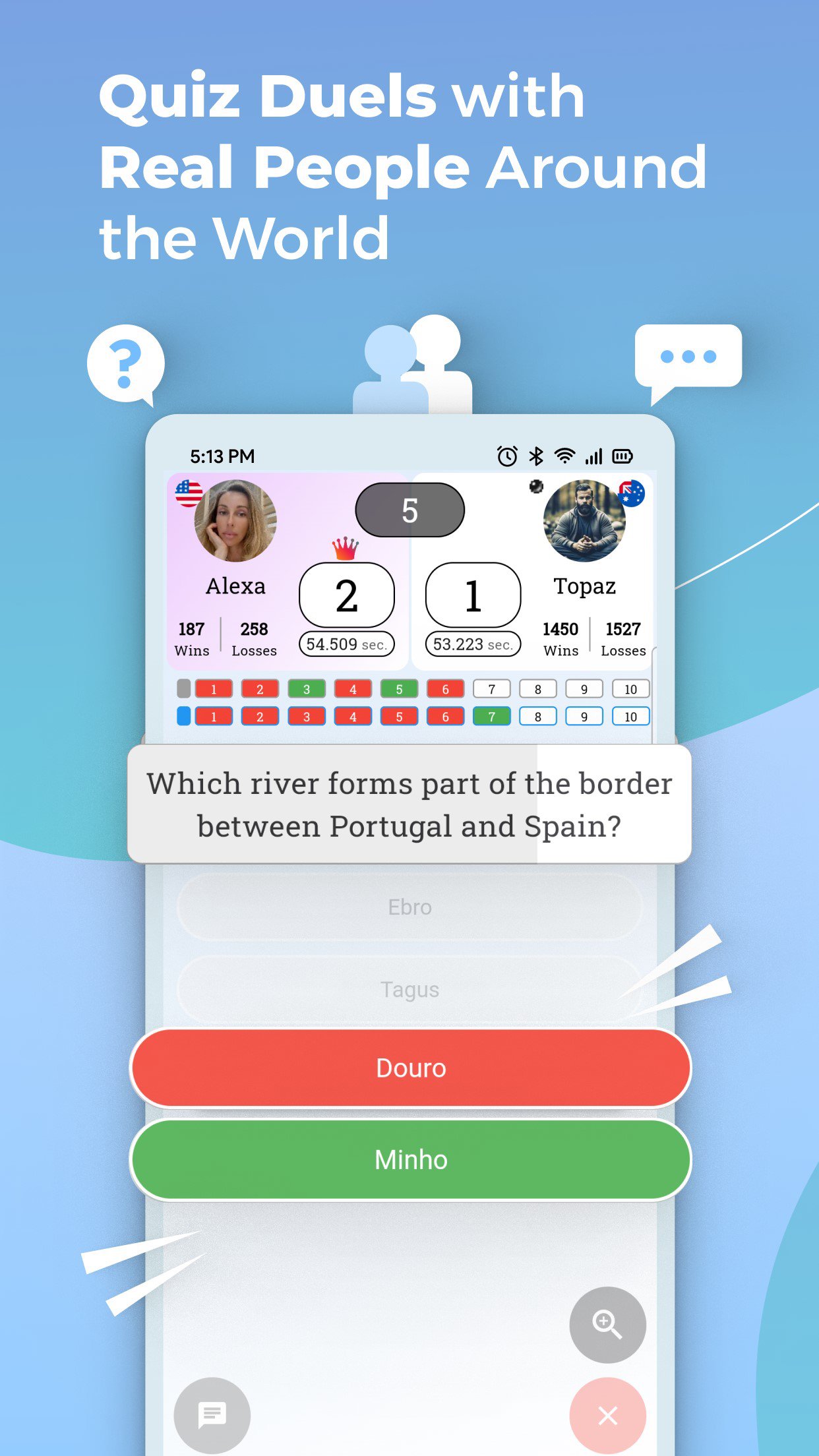 Trivia Quiz Duel: Brain Battle APK للاندرويد تنزيل